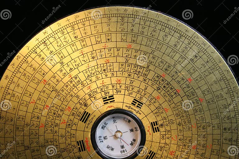 Feng Shui Compass stock image. Image of interior, shui - 5817655