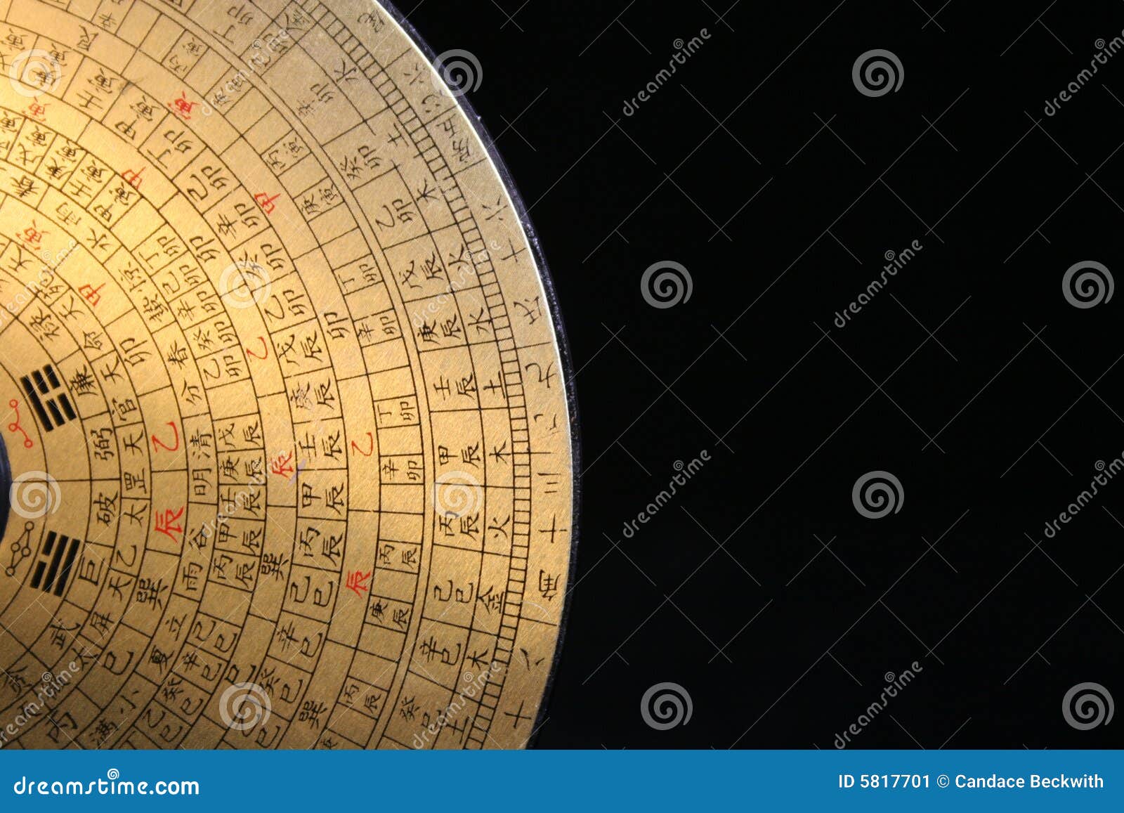 Feng Shui Compass stock image. Image of oriental, belief - 5817701