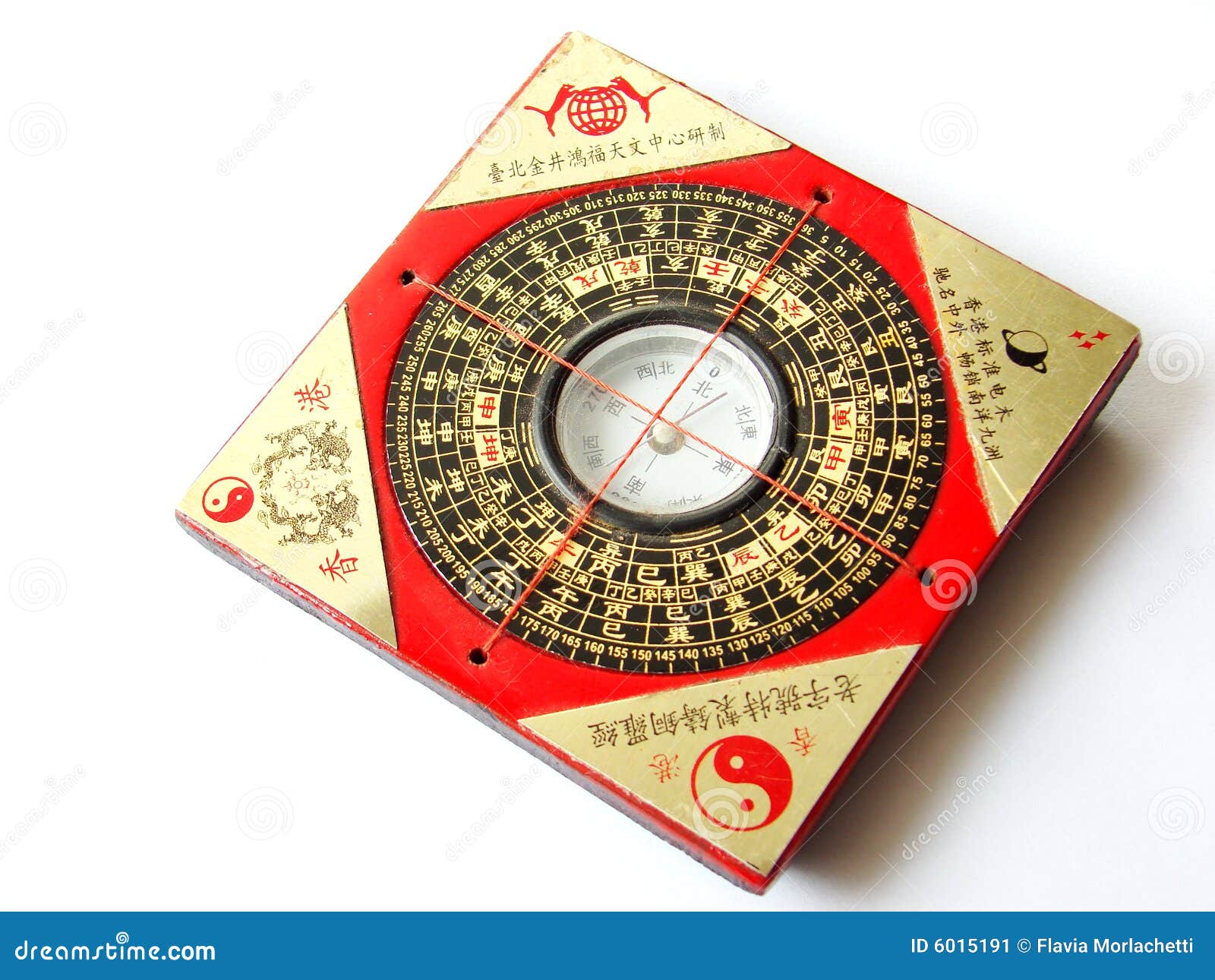 Feng shui compass stock image. Image of abundance, interior - 6015191