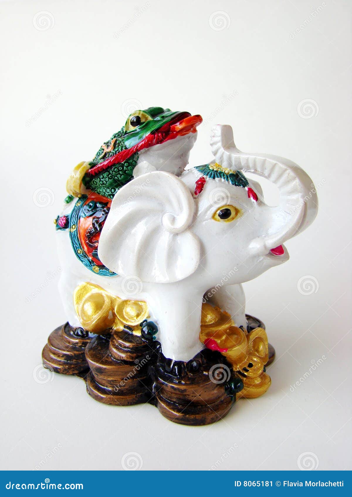 Feng Shui Elefant stockbild. Bild von weit, symbol, chinesisch - 8065181