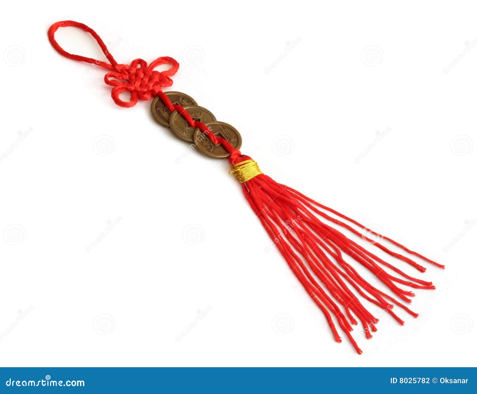 Feng Shui lucky coins stock photo. Image of luck, fashioned - 8025782