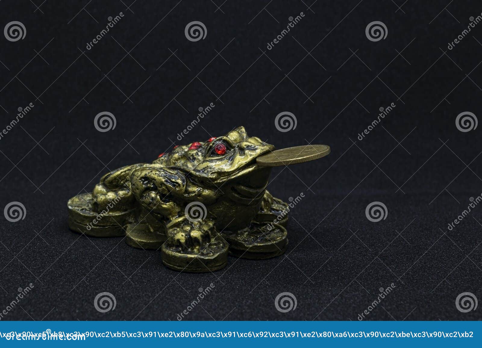 Money toad feng shui stock photo. Image of browser, colorful - 211591928