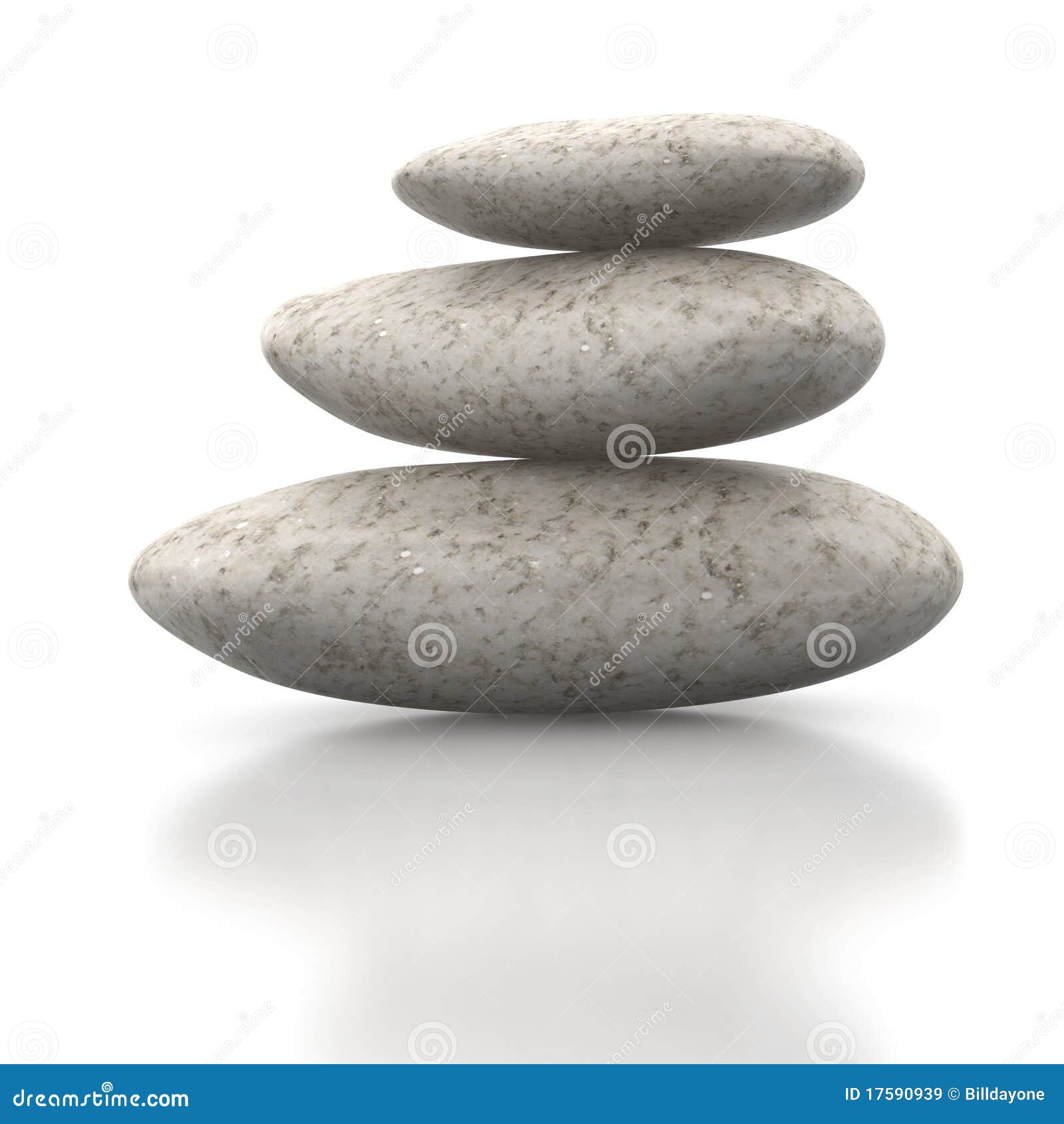 Feng Shui Stones or Pebbles Stock Illustration - Illustration of heap ...