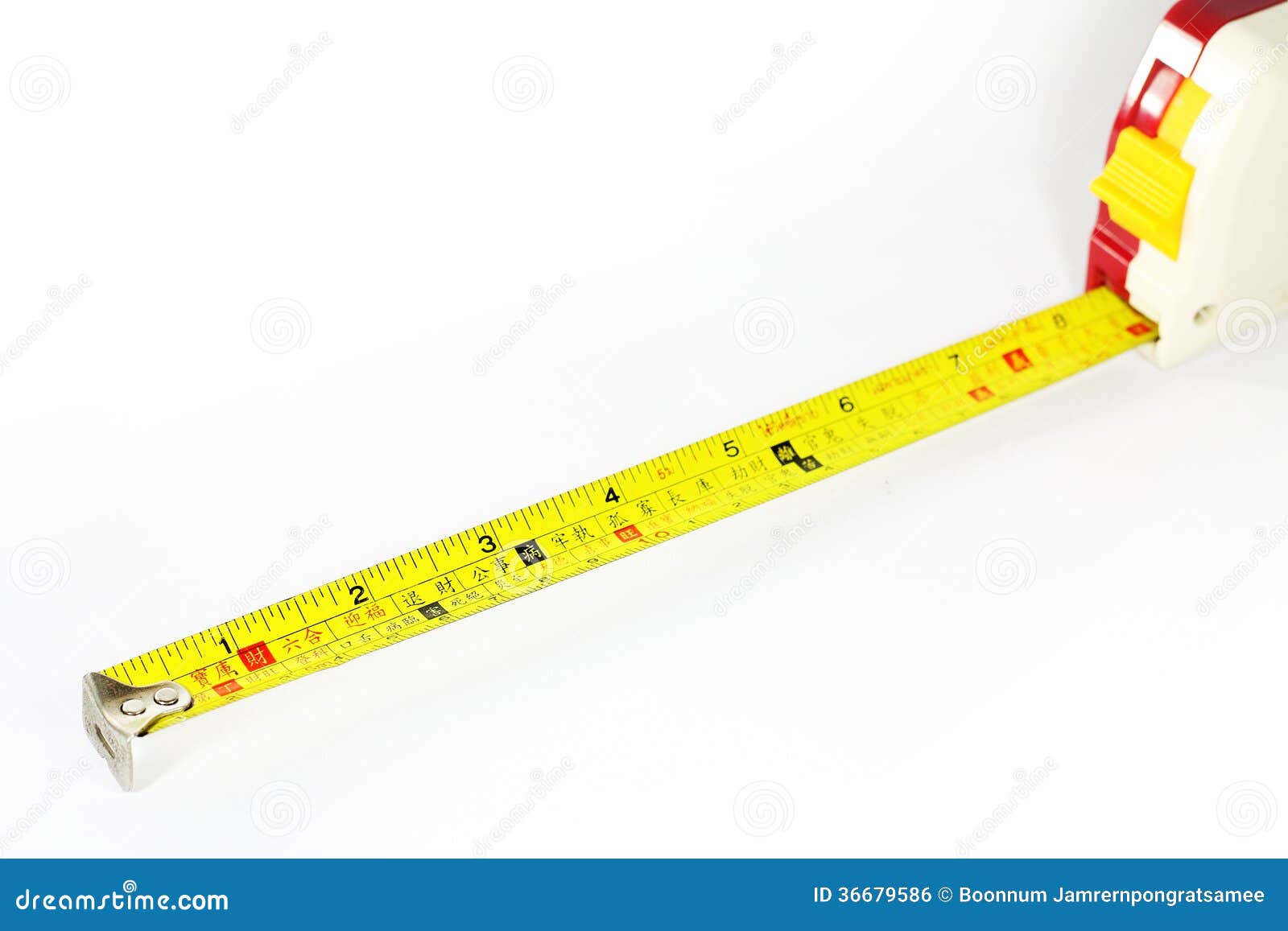 Feng Shui Tape Rule foto de archivo. Imagen de pulgada - 36679586