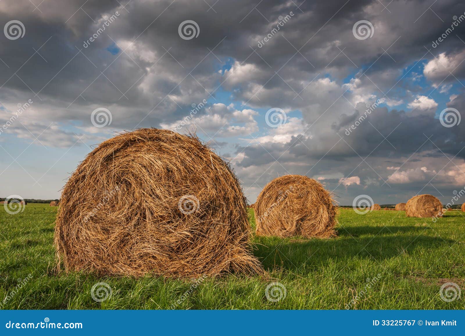 Feno imagem de stock. Imagem de feno, prado, pacote, nave - 33225767