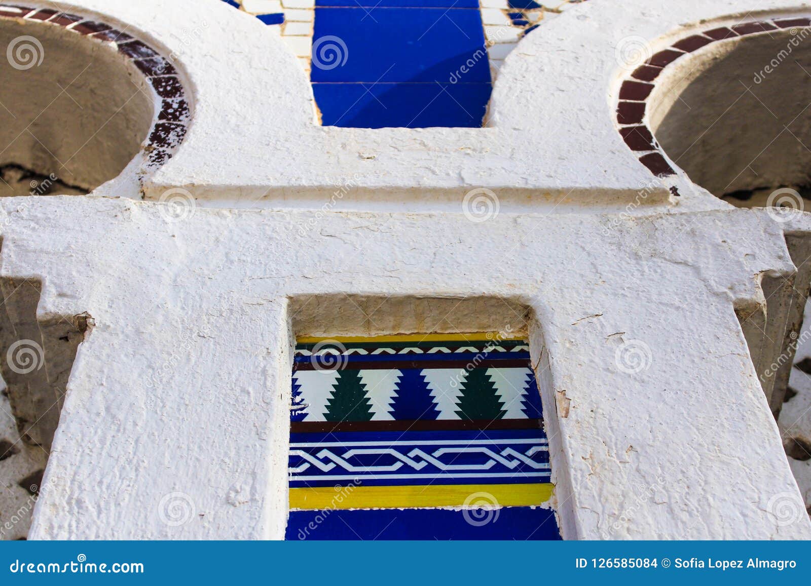 Fenster-Bogen-Arabesken-Araber-Tourismus Stockfoto - Bild von ...