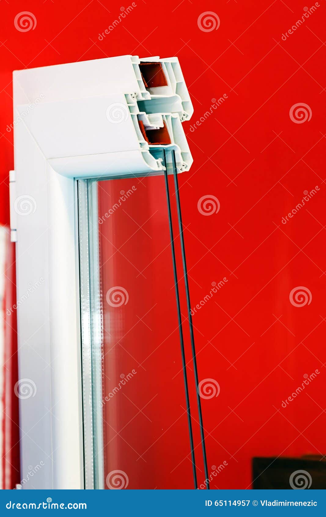 Fensterprofil stockbild. Bild von innere, auslegung, winkel - 65114957