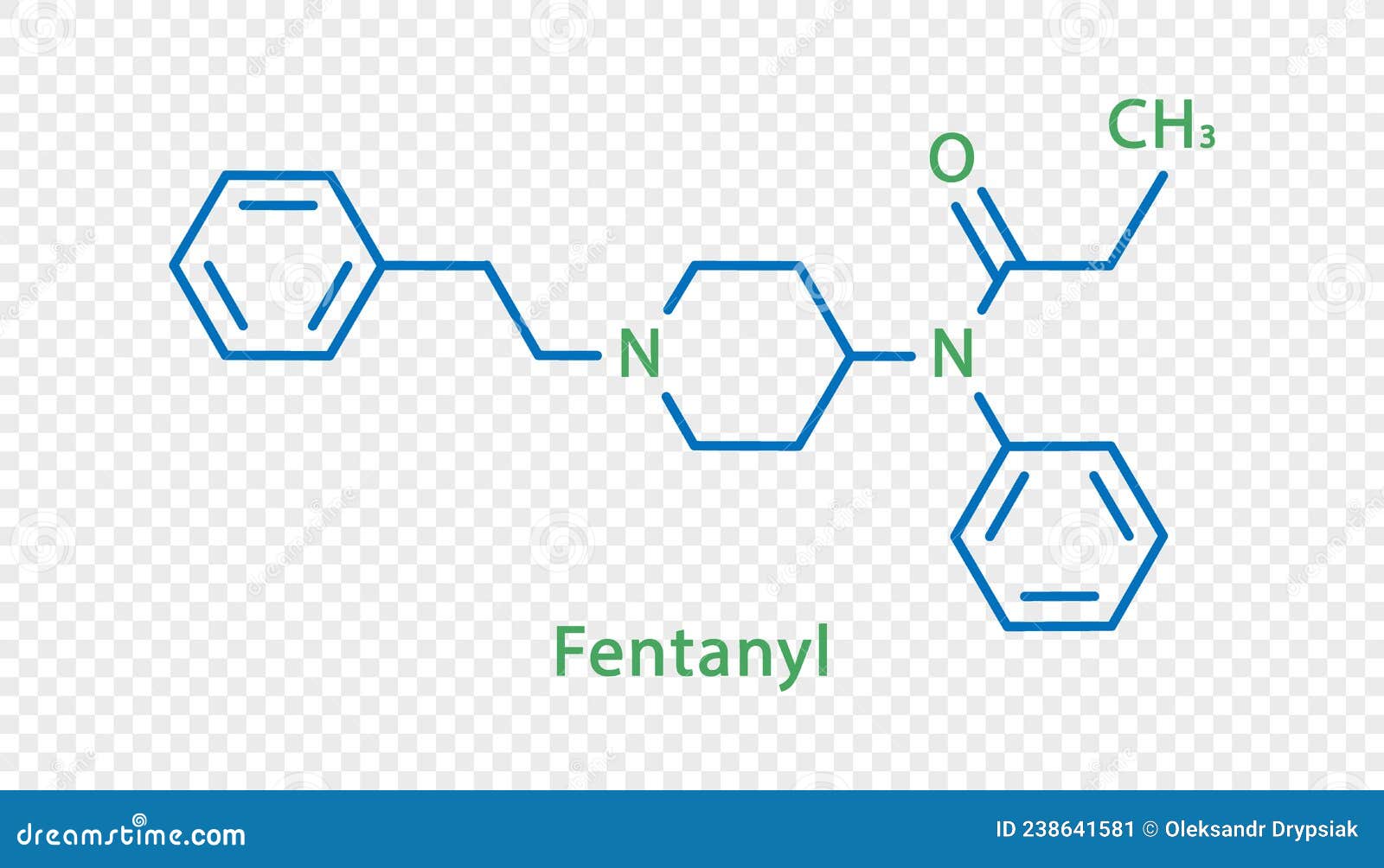 Fentanyl Chemical Formula. Fentanyl Structural Chemical Formula ...
