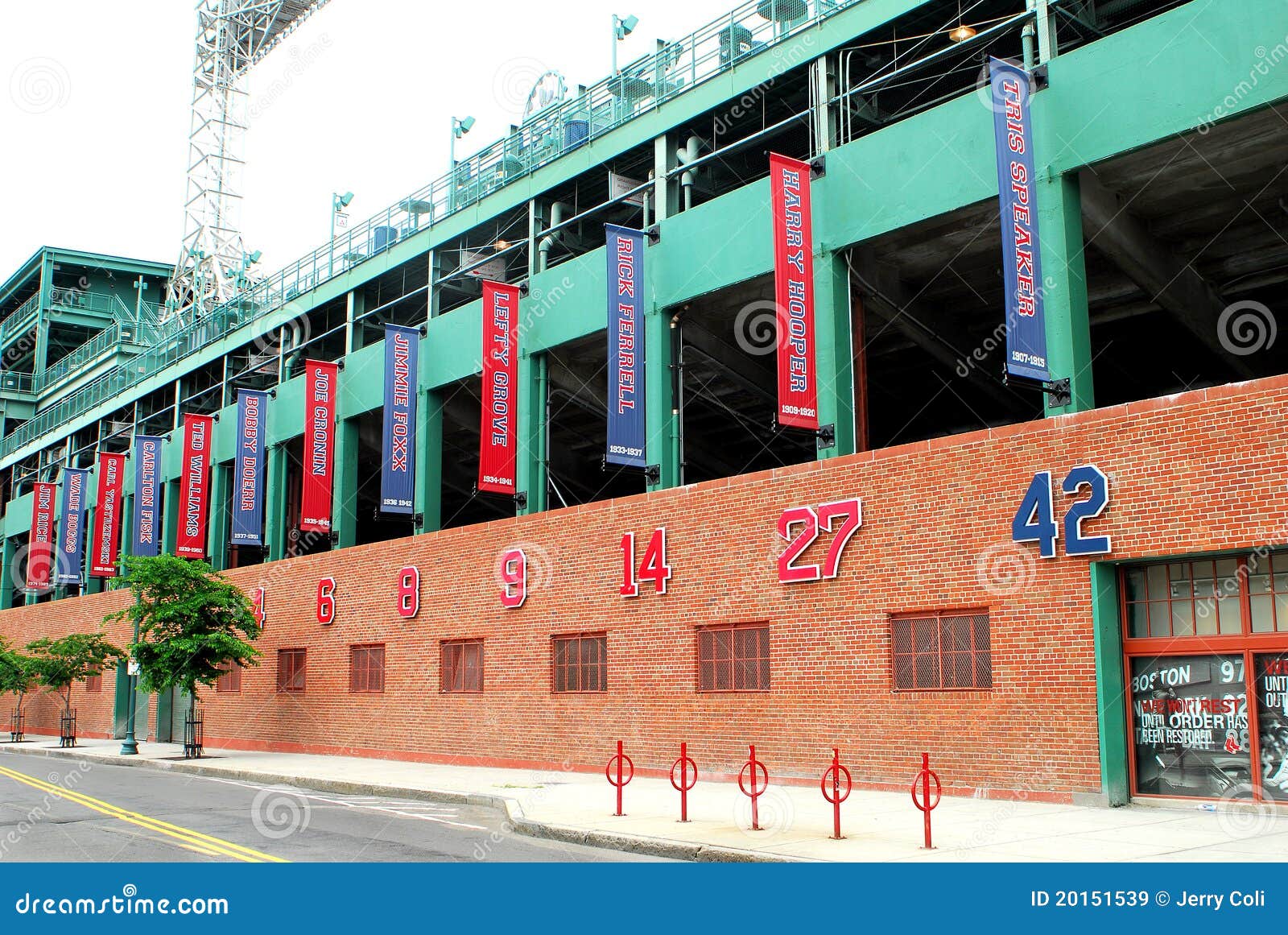 Fenway Park Legends editorial stock image. Image of superstars - 20151539