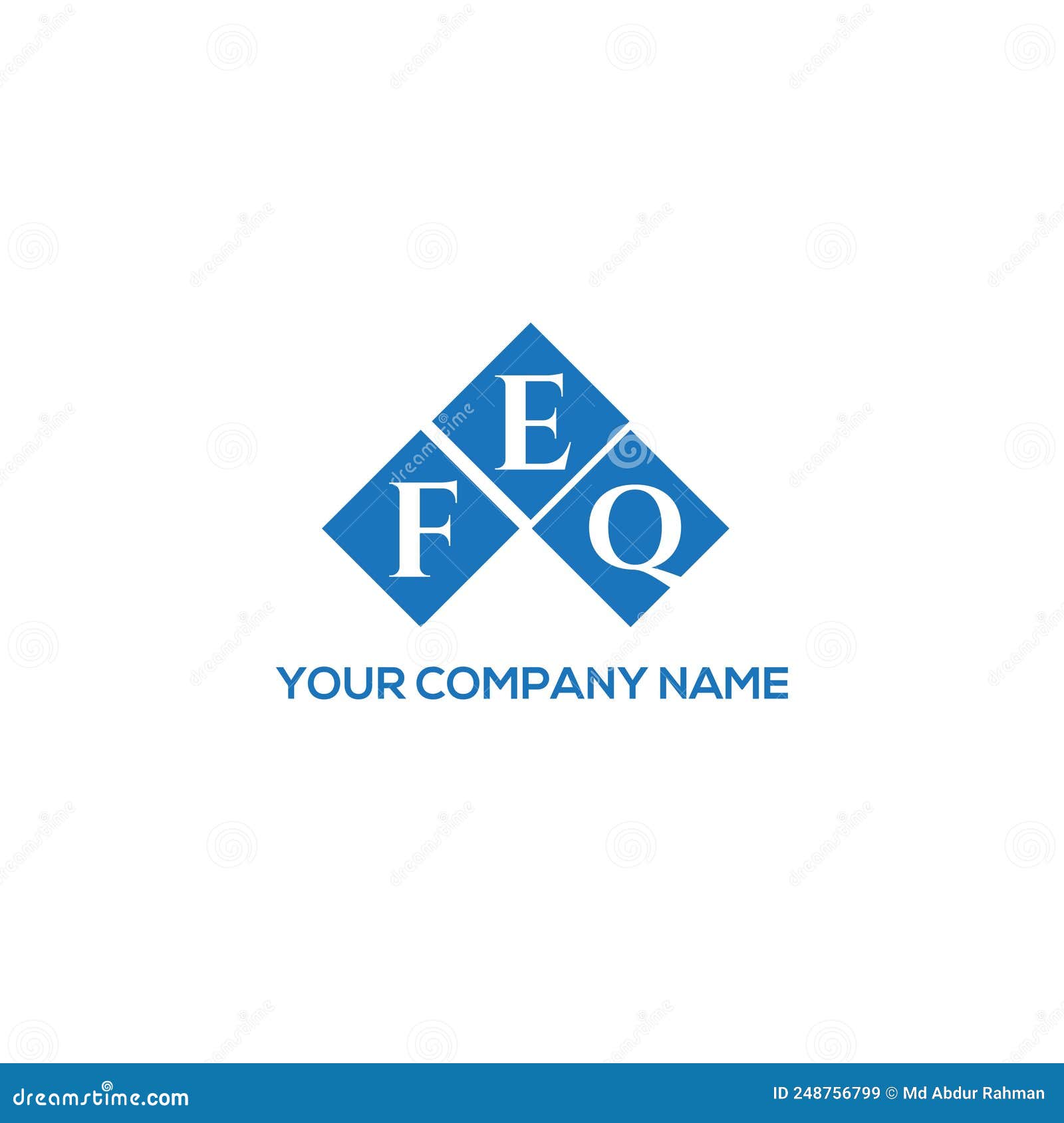 FEQ Letter Logo Design On BLACK Background. FEQ Creative Initials ...