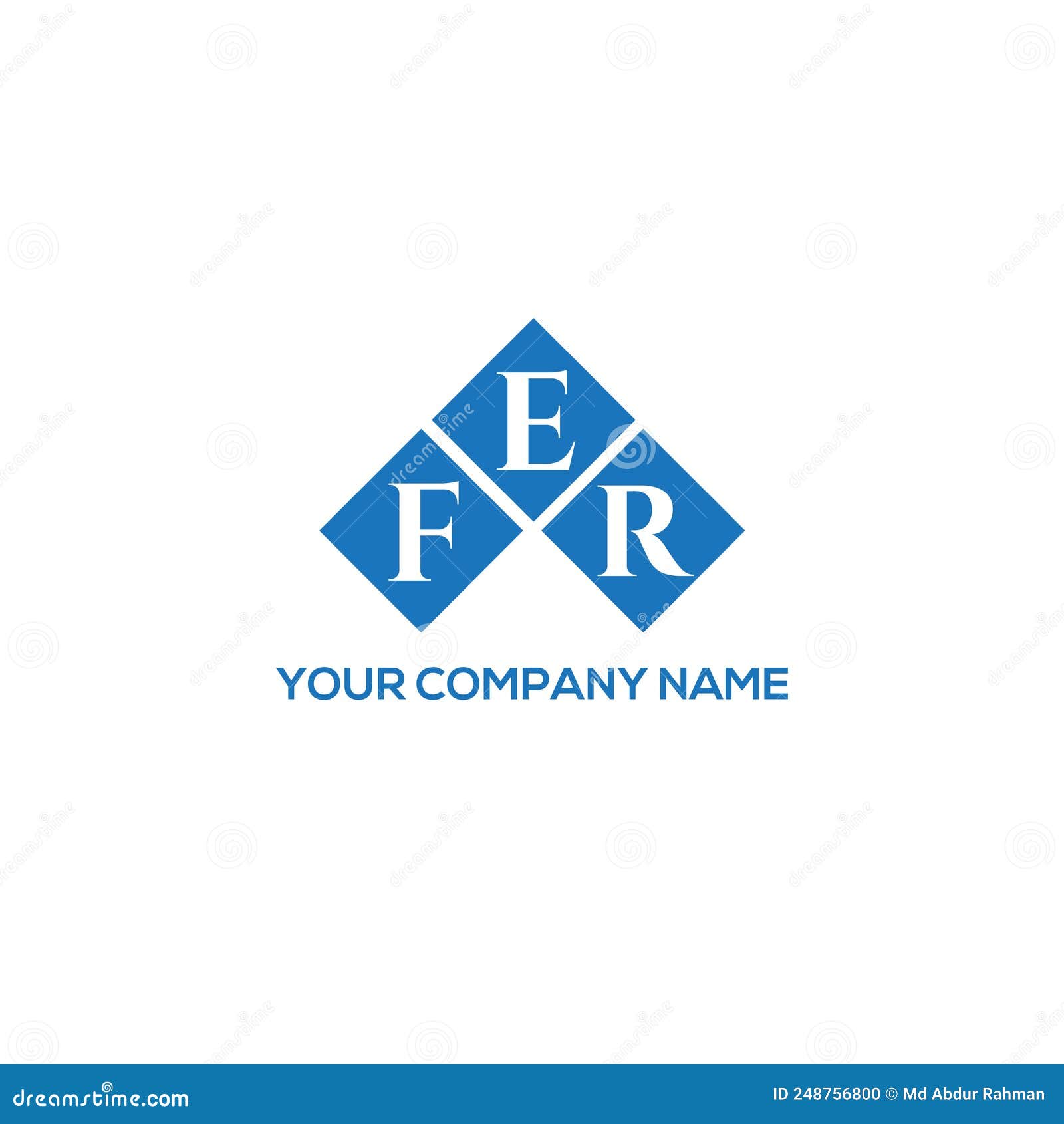 FER Letter Logo Design On BLACK Background. FER Creative Initials ...