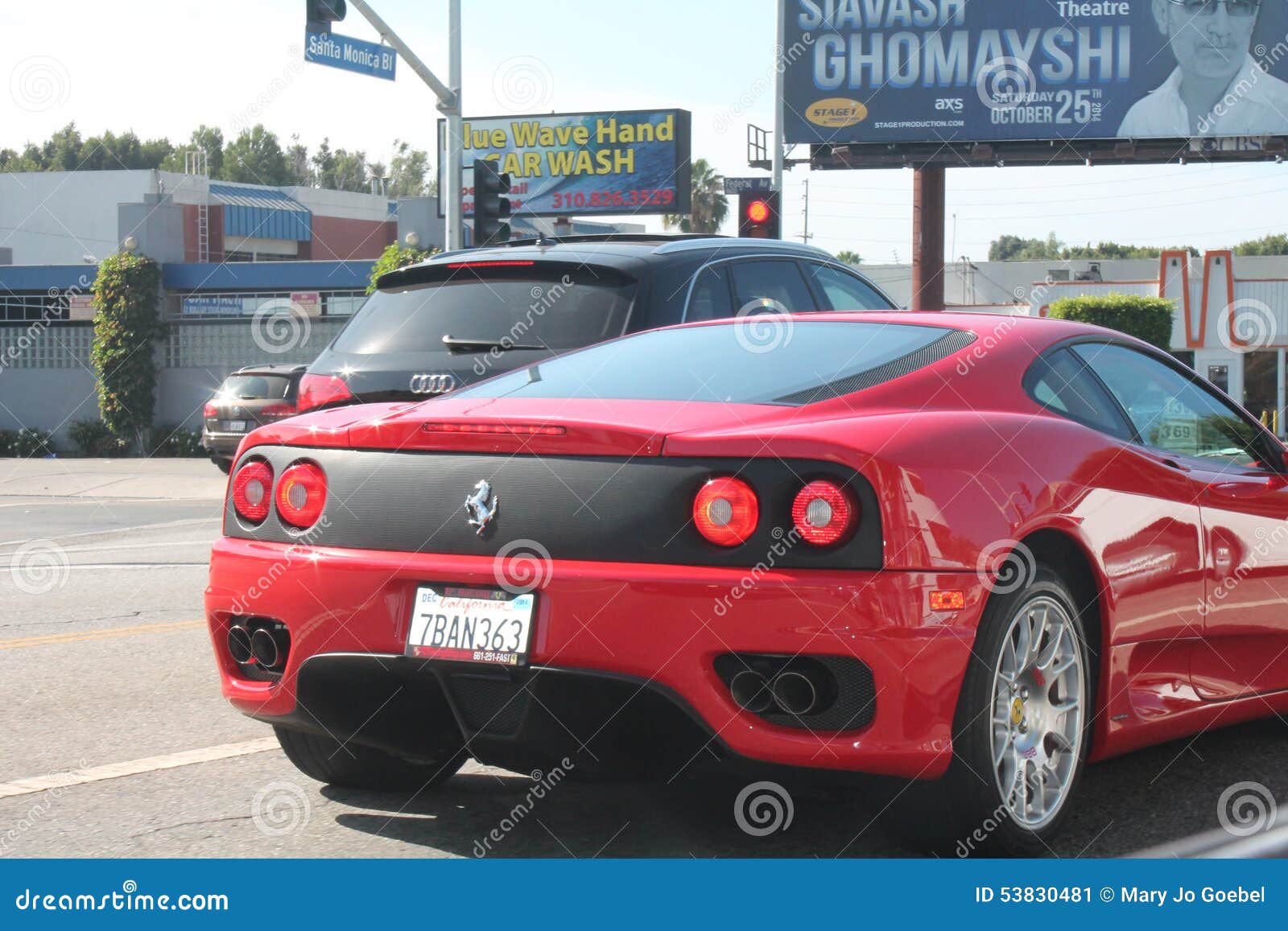 Ferarri editorial photo. Image of ferarri, angeles, newport - 53830481