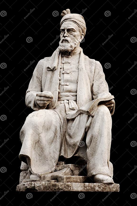 Ferdowsi stock image. Image of firdows, iranian, sculpture - 18979735