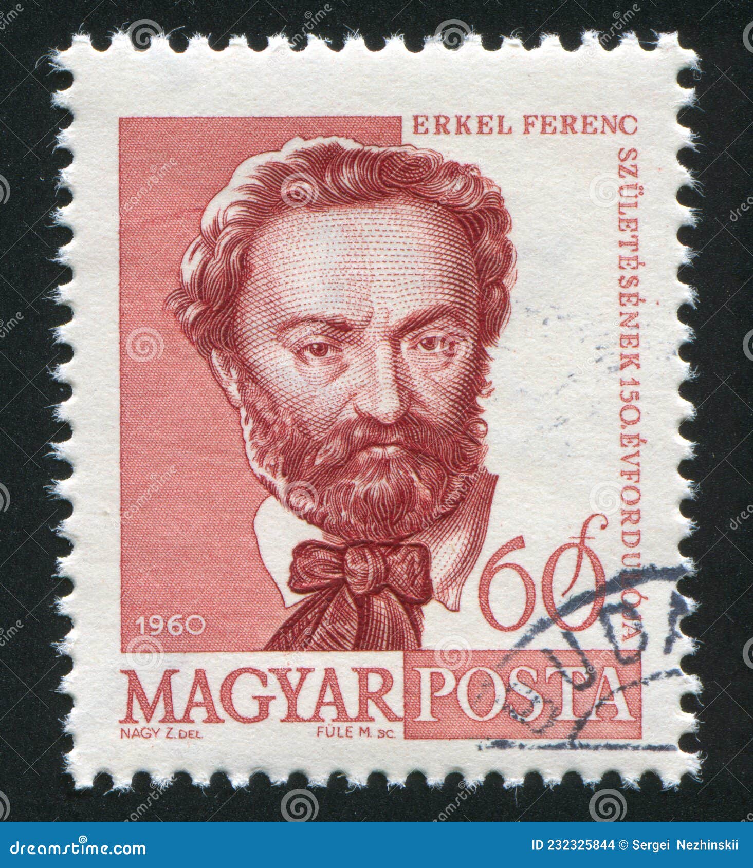 Ferenc Erkel editorial stock image. Image of serious - 232325844