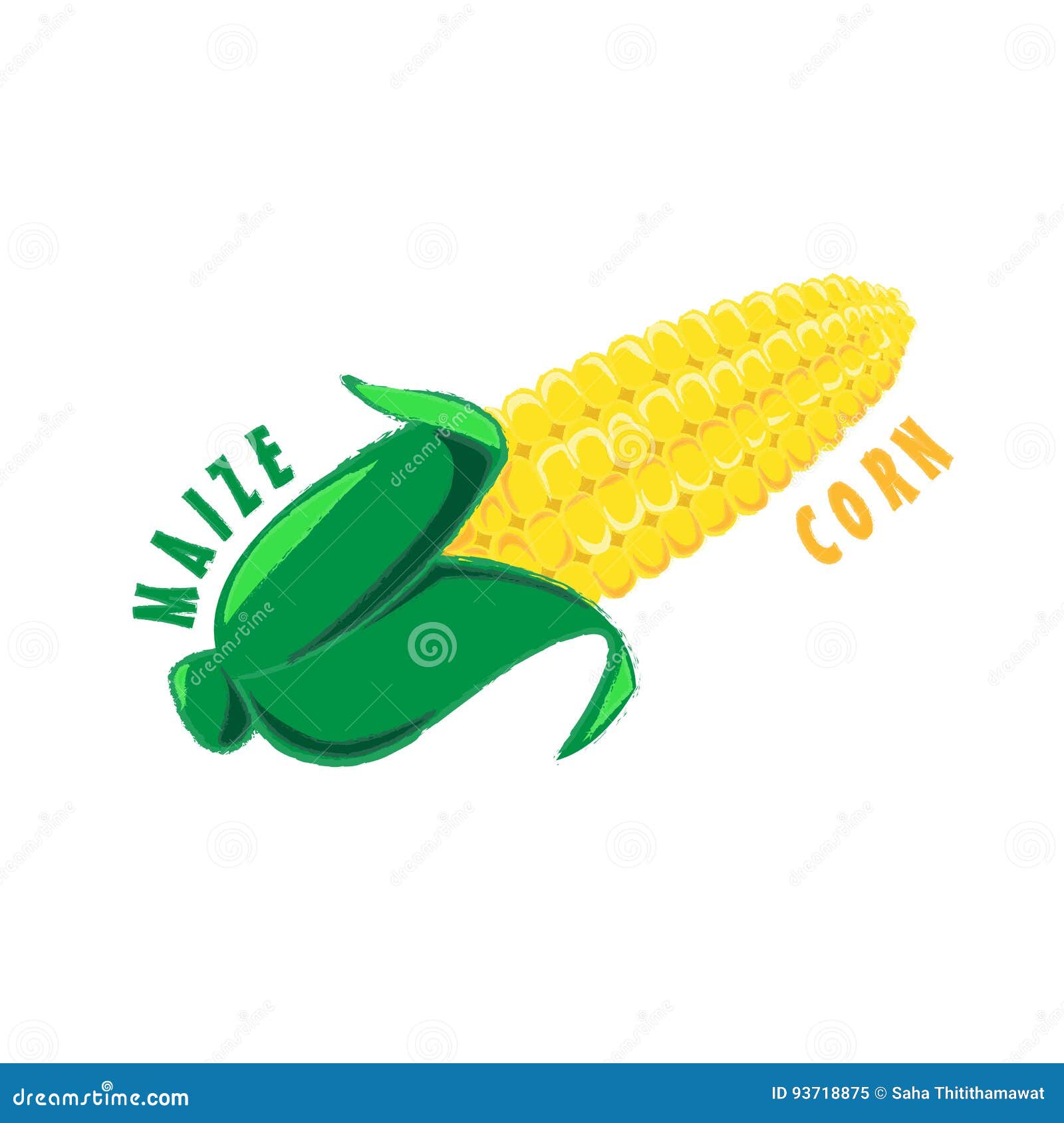 Ferme De Logo Icon Design Maize Corn Illustration Stock - Illustration ...