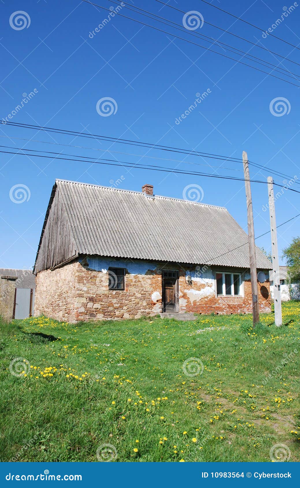 Ferme rustique photo stock. Image du construction, ferme - 10983564