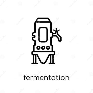 Fermentation Icon from Drinks Collection. Stock Vector - Illustration ...
