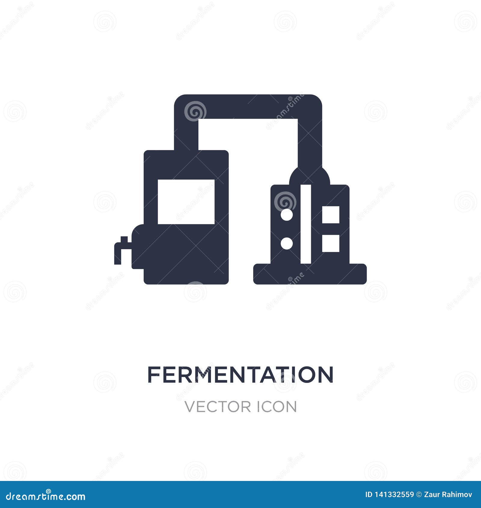 Fermentation Icon On White Background. Simple Element Illustration From ...