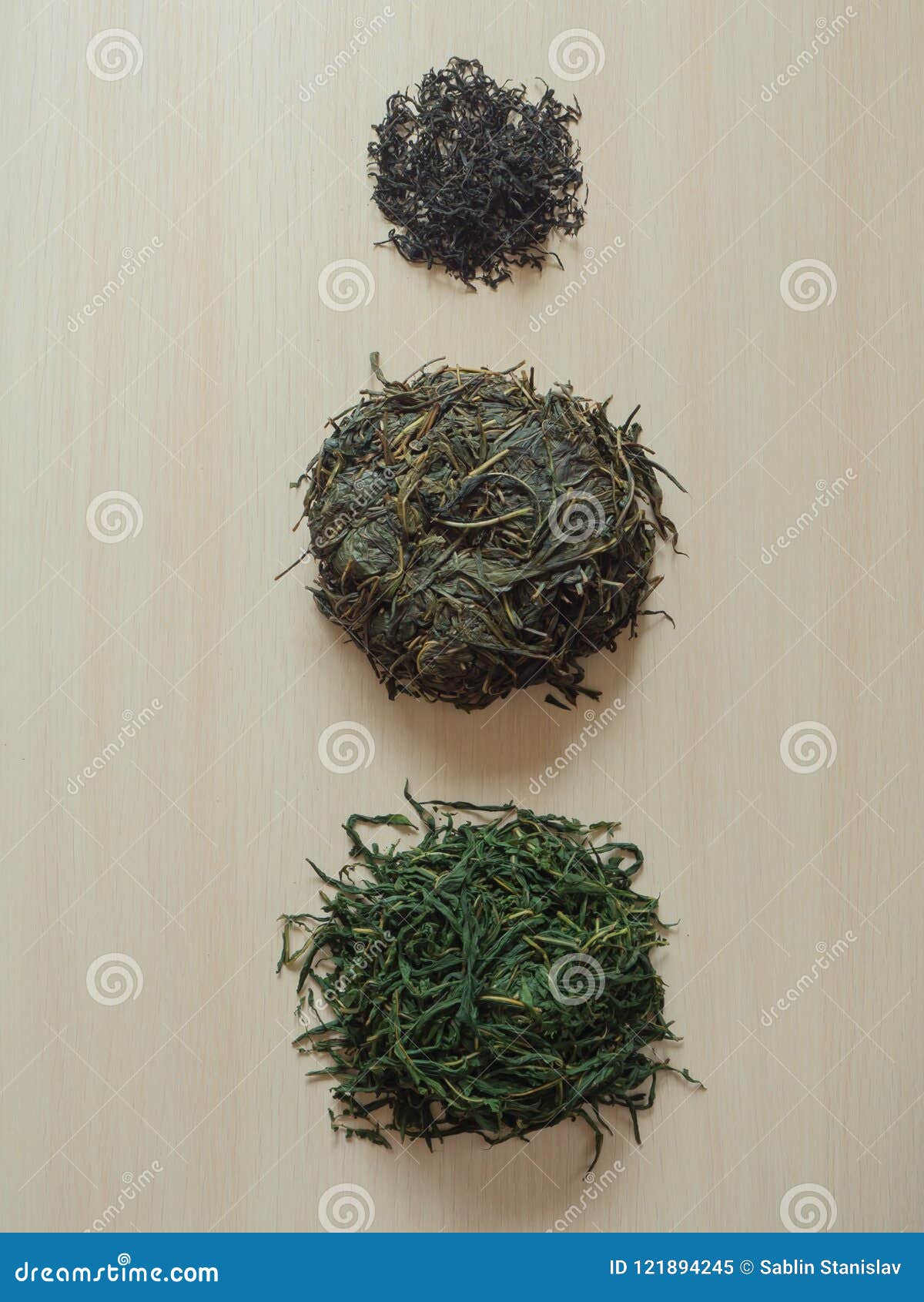 Fermentation Process of Tea Leaves. Manual Production Koporye Tea ...