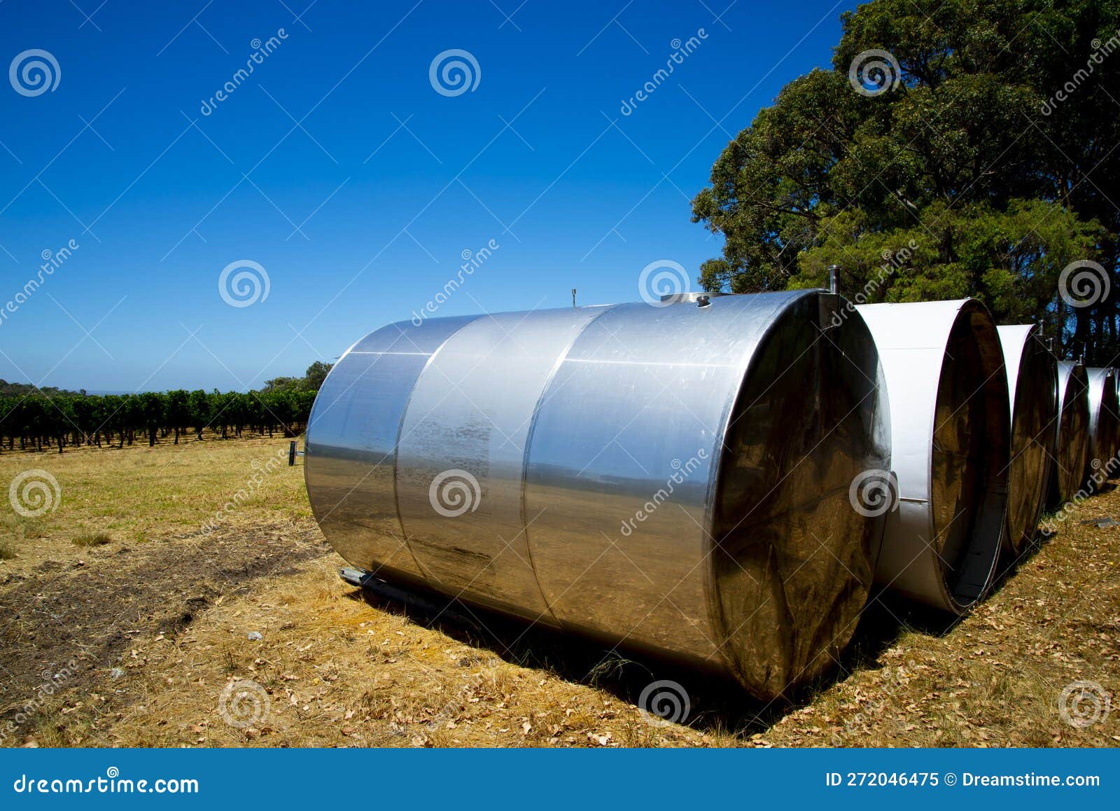 Fermentation Tanks stock image. Image of factory, container - 272046475