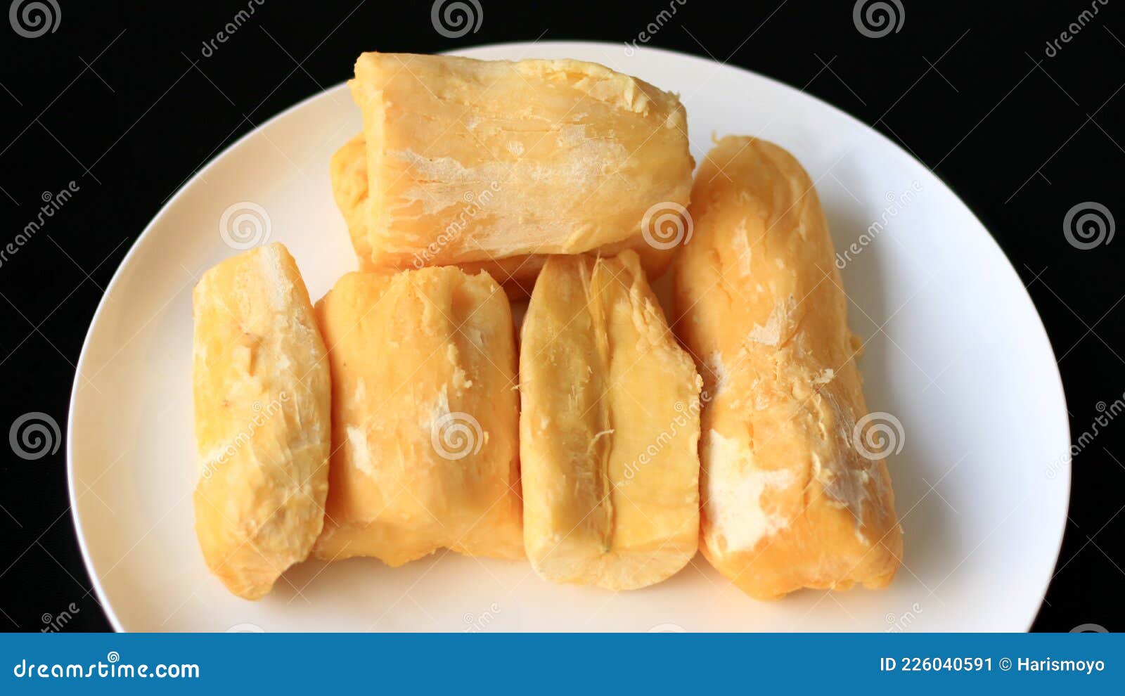 Fermented Cassava or Tape Singkong Stock Image - Image of food, gourmet ...