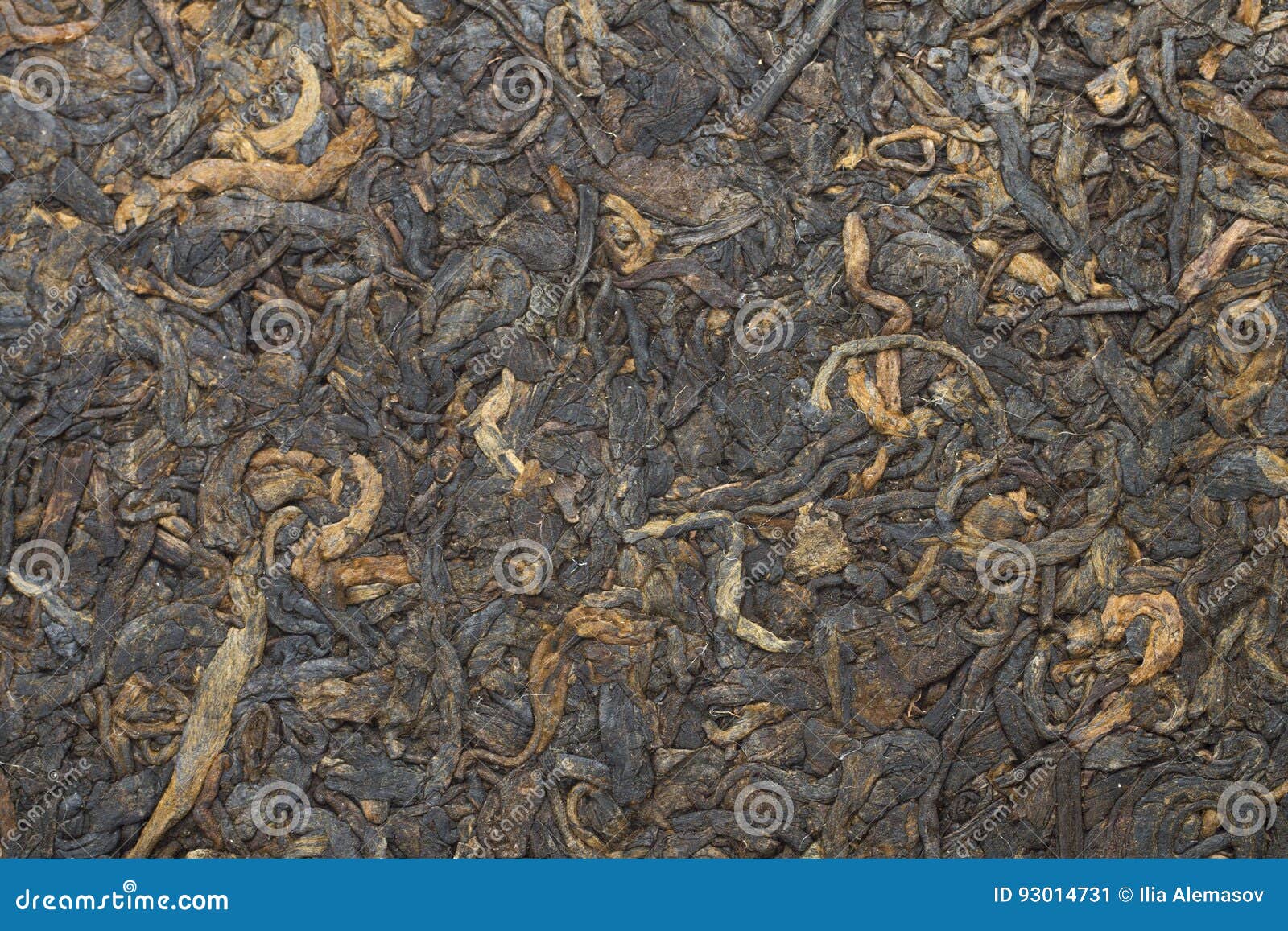 Fermented Pressed Black Tea Stock Image - Image of leaf, beverage: 93014731