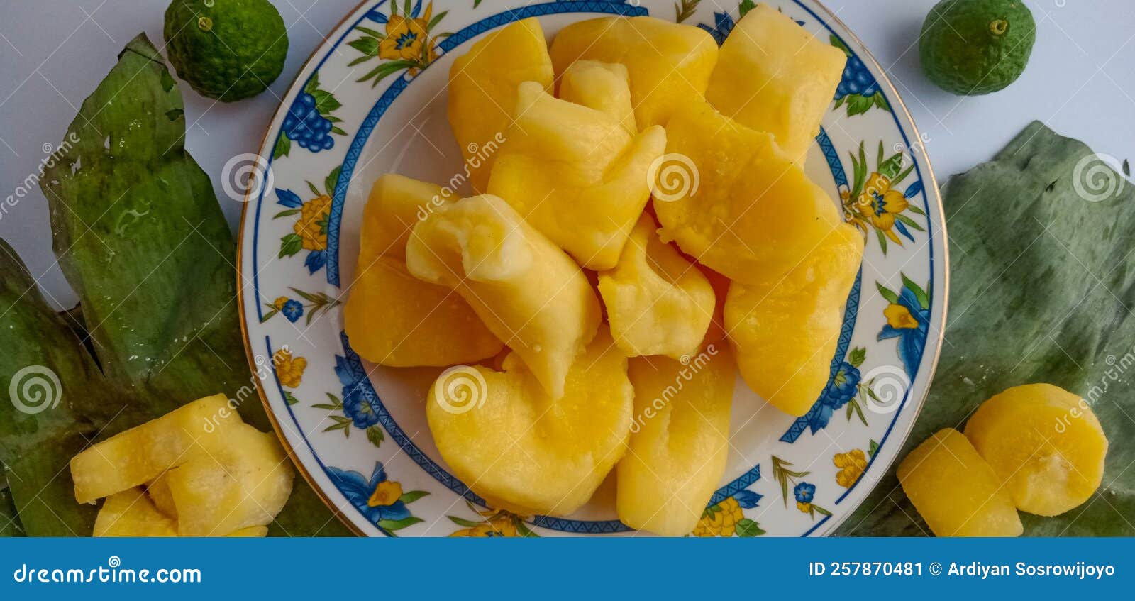 Fermented Yellow Cassava,it& X27;s Traditional Dish from Java,Indonesia ...