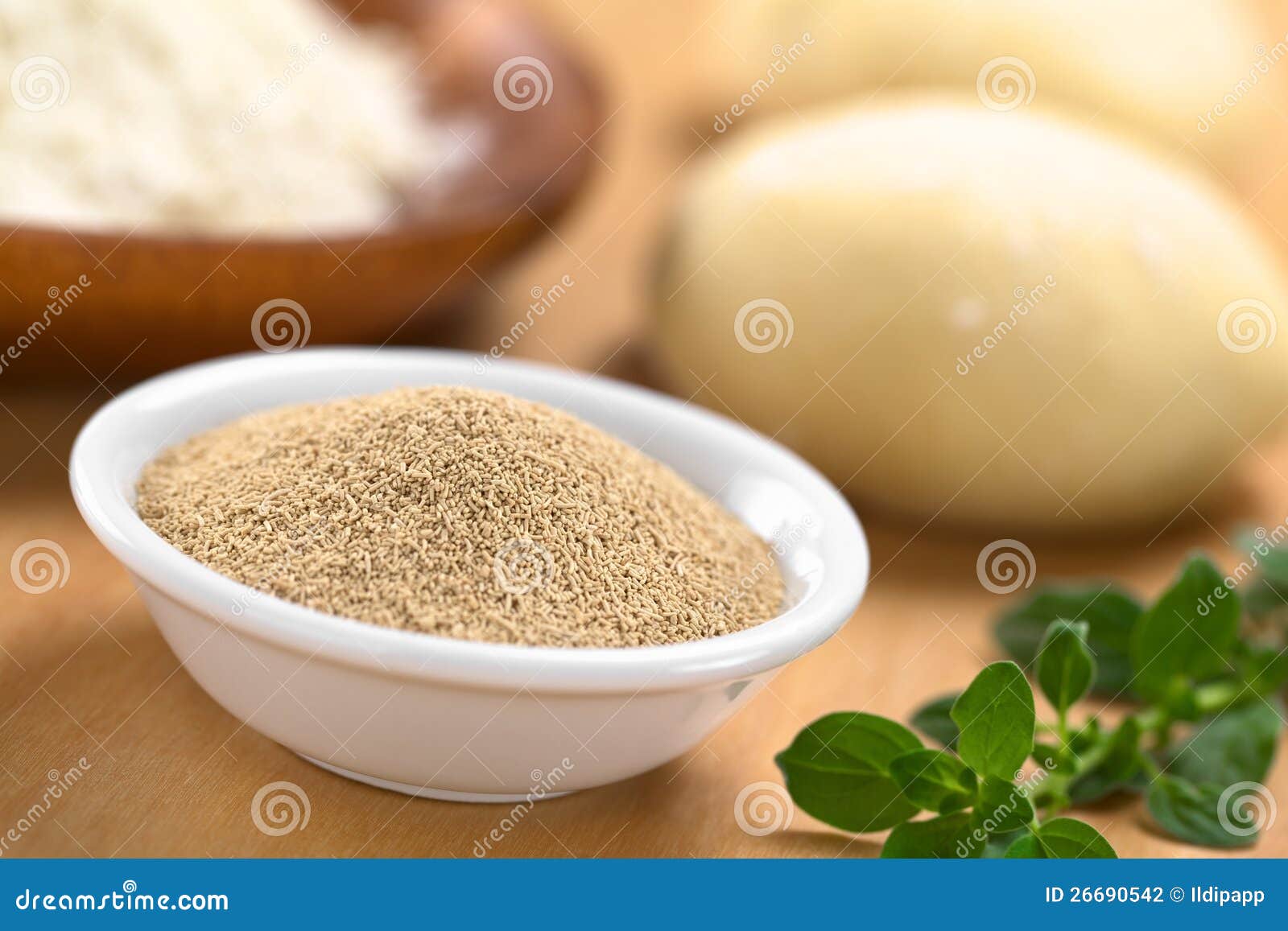 Fermento seco ativo foto de stock. Imagem de horizontal - 26690542