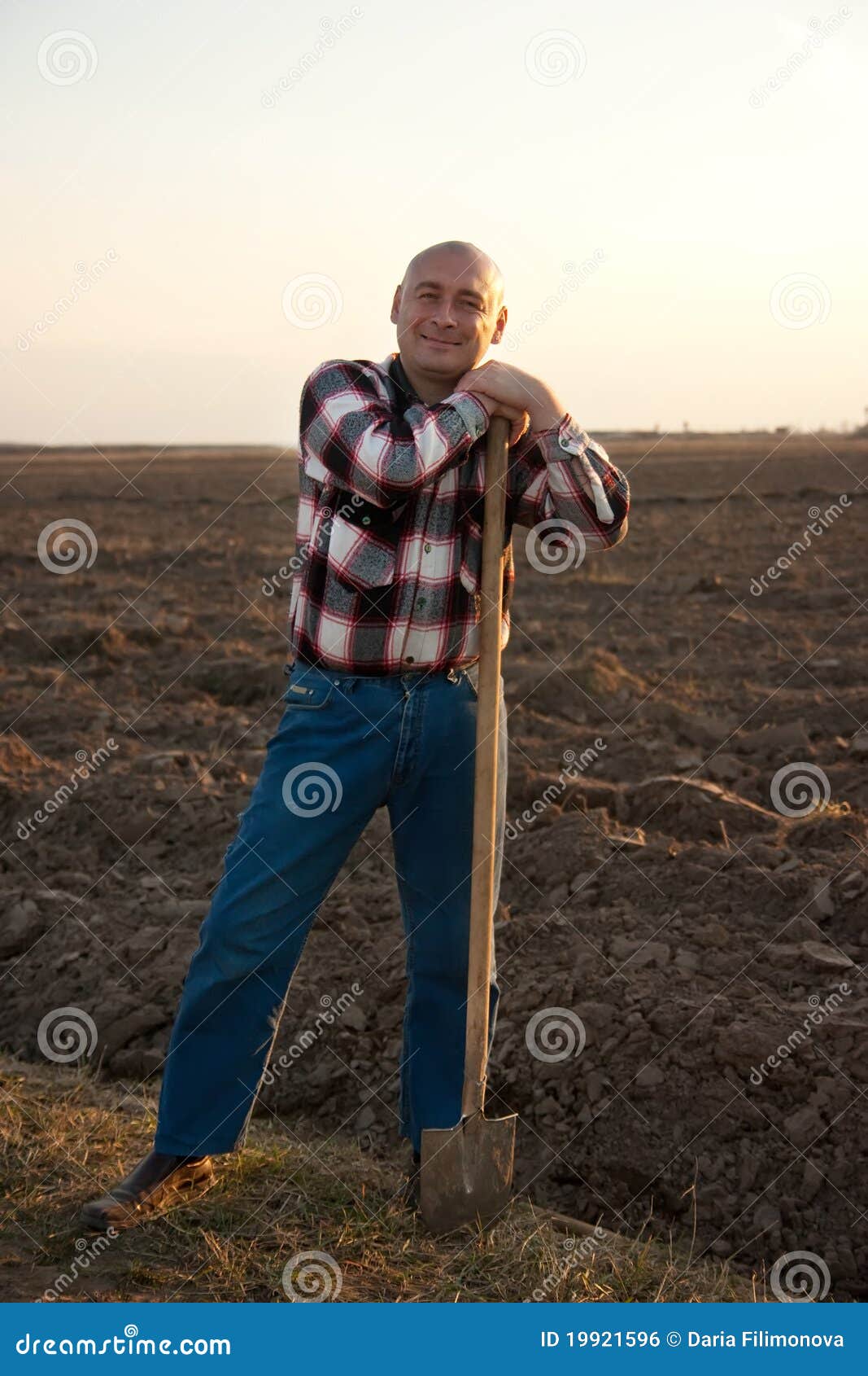 Fermier photo stock. Image du pays, sourire, compatriote - 19921596
