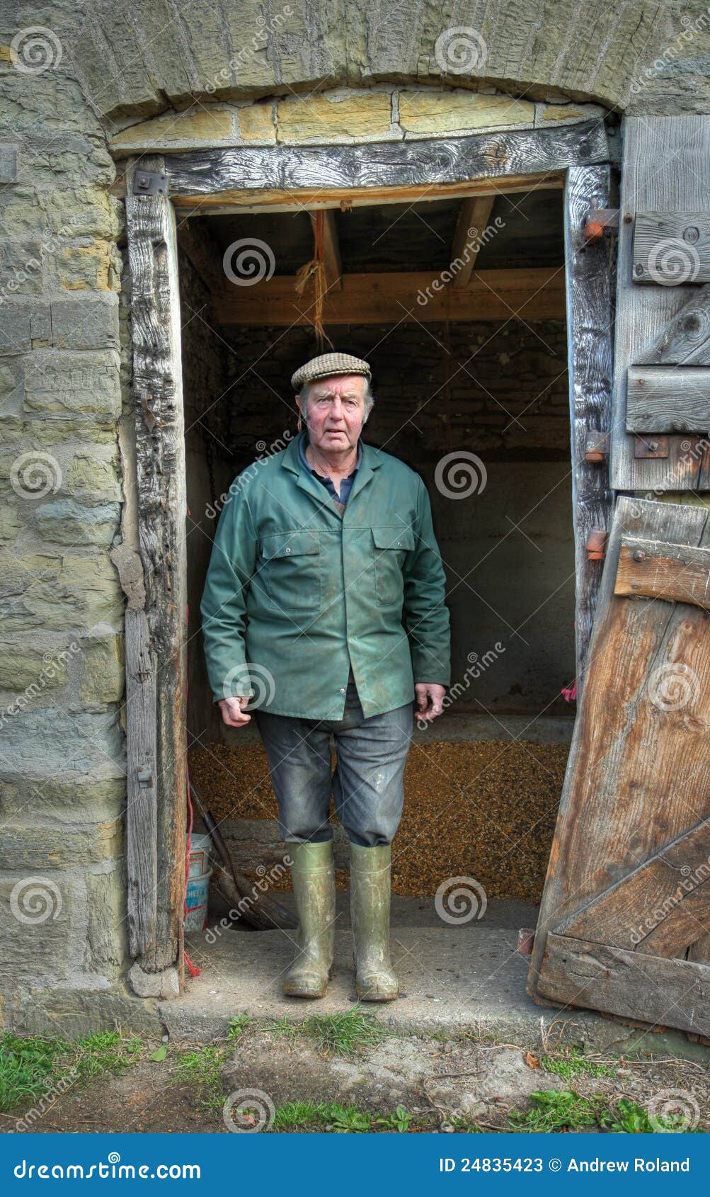 Fermier du Shropshire photo stock éditorial. Image du vieux - 24835423
