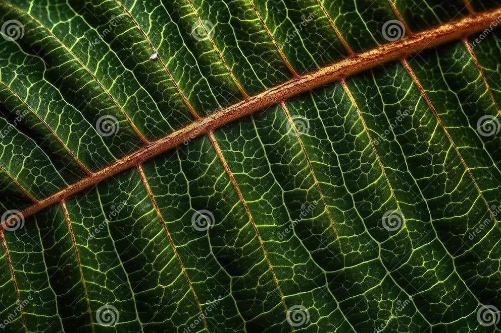 Fern Leaf Macro Texture, a Close-up View of the Intricate Patterns and ...