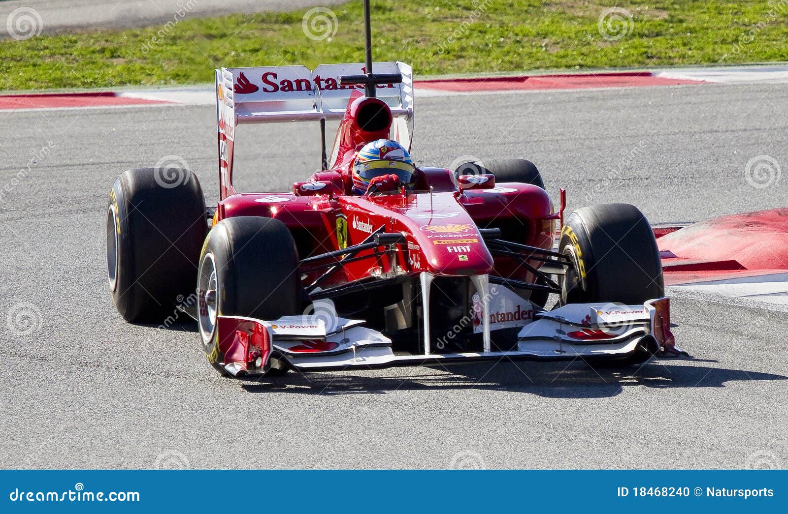 Fernando Alonso (Ferrari) editorial image. Image of champion - 18468240