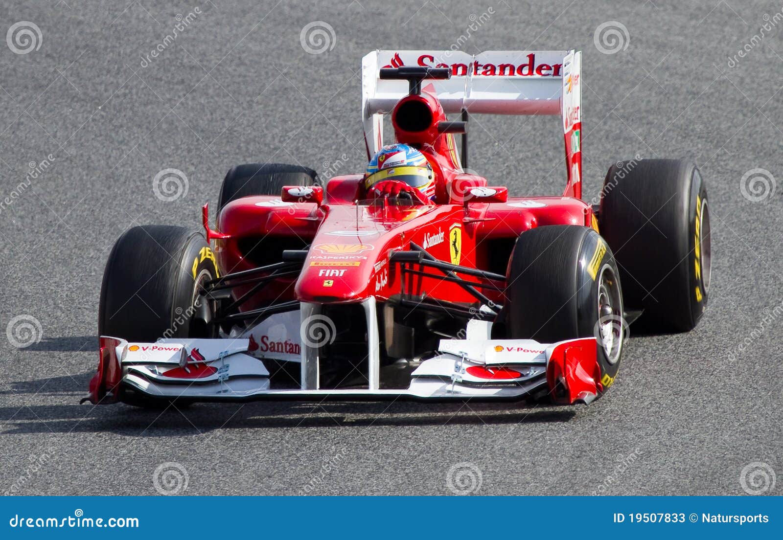 Fernando Alonso Ferrari F1 editorial stock photo. Image of driver ...