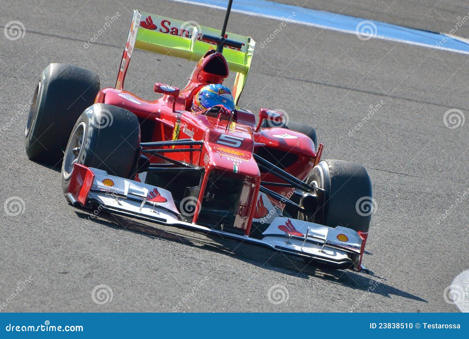 Fernando Alonso, Ferrari F2012 Editorial Image - Image of test, race ...