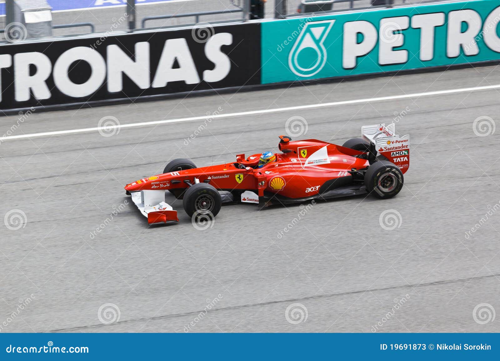 Fernando Alonso (team Ferrari) Editorial Stock Photo - Image of ...