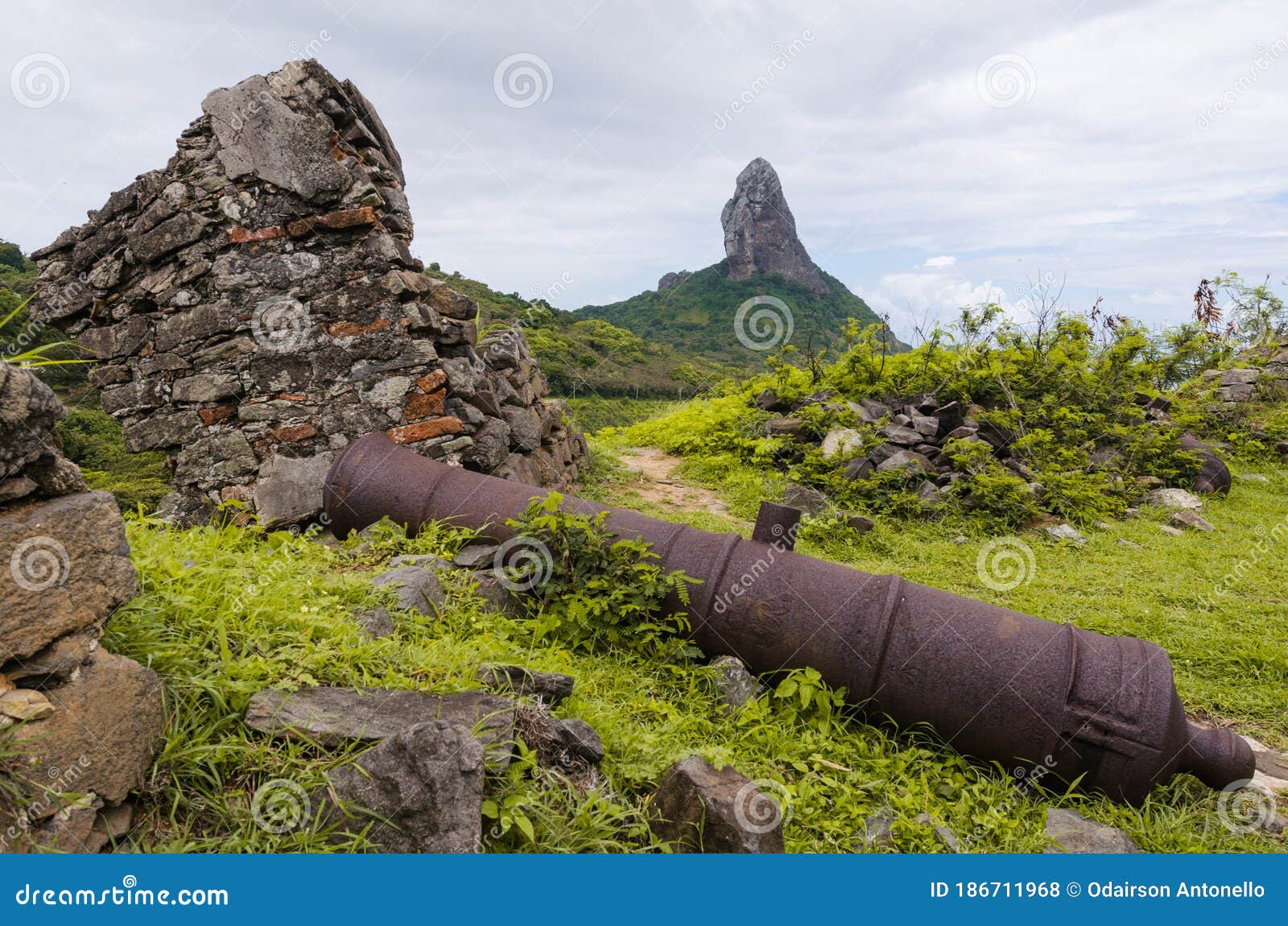Fernando De Noronha Archipelago Located in Northeastern Brazil. Stock ...