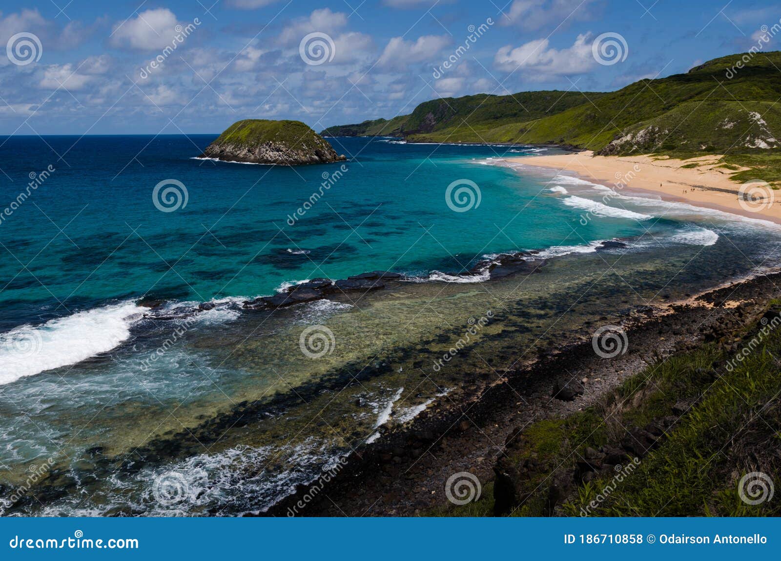 Fernando De Noronha Archipelago in Southeastern Brazil. Stock Photo ...
