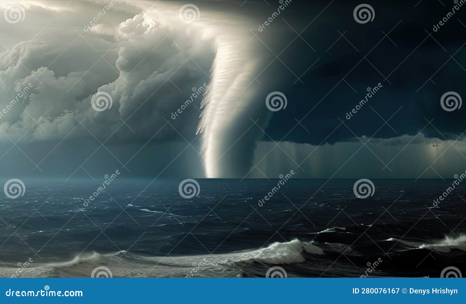 Ferocious Storms Create Massive Waves in the Ocean Creating Using ...