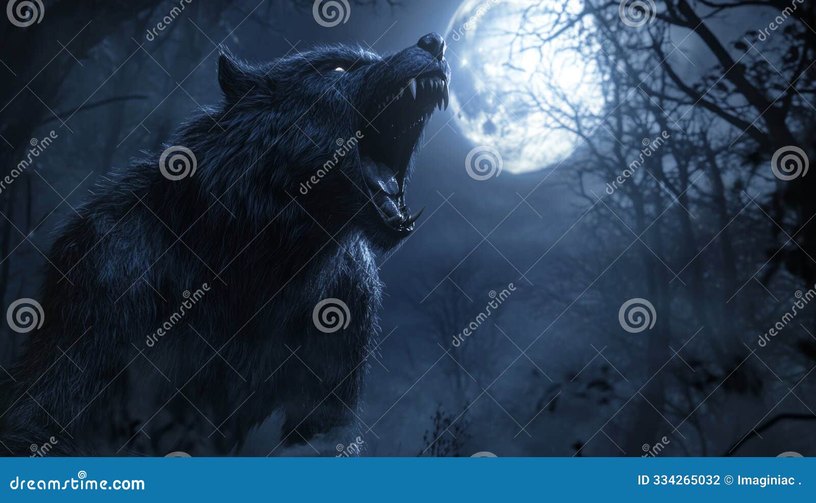 Ferocious Wolf Head Vector For Nature-Inspired Designs | CartoonDealer ...