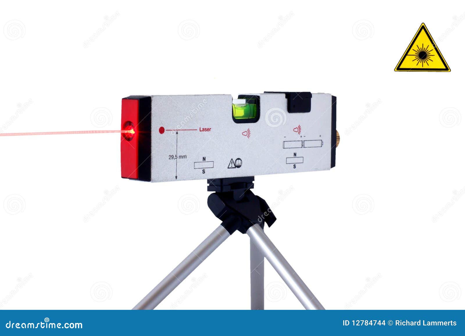 Ferramenta Do Laser Com Feixe Foto de Stock - Imagem de aviso, liso ...