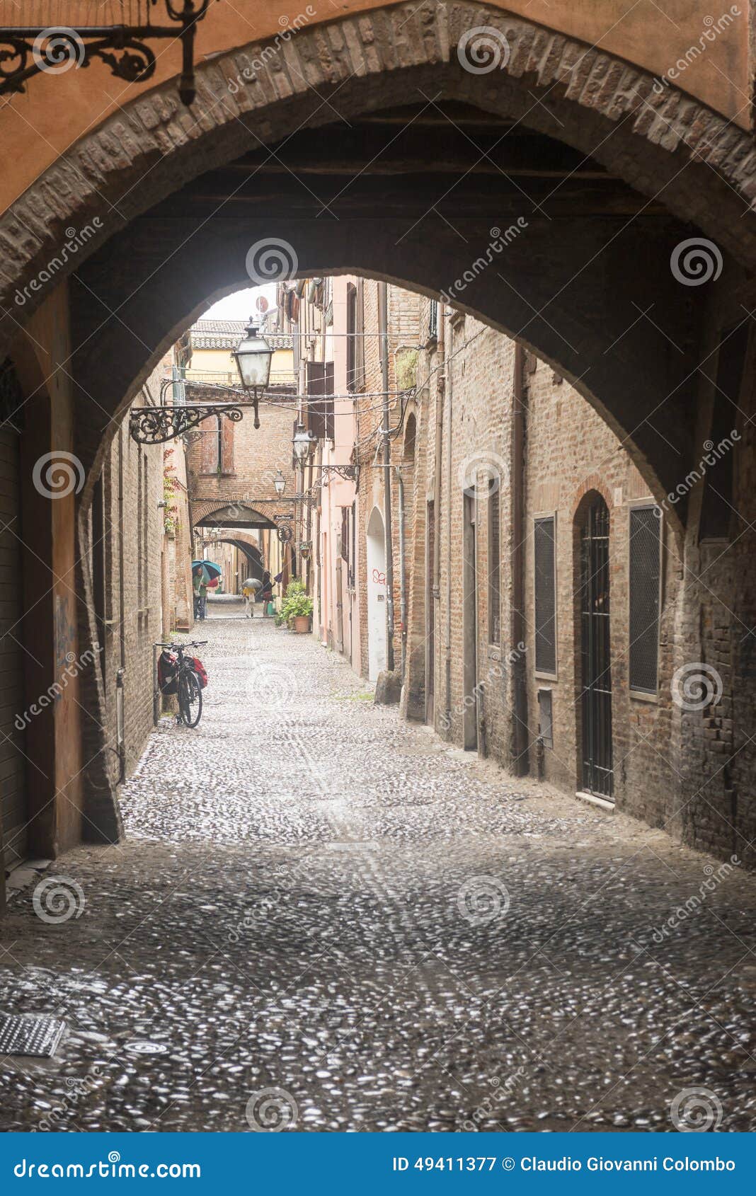 Ferrara (Italy) stock image. Image of historic, romagna - 49411377