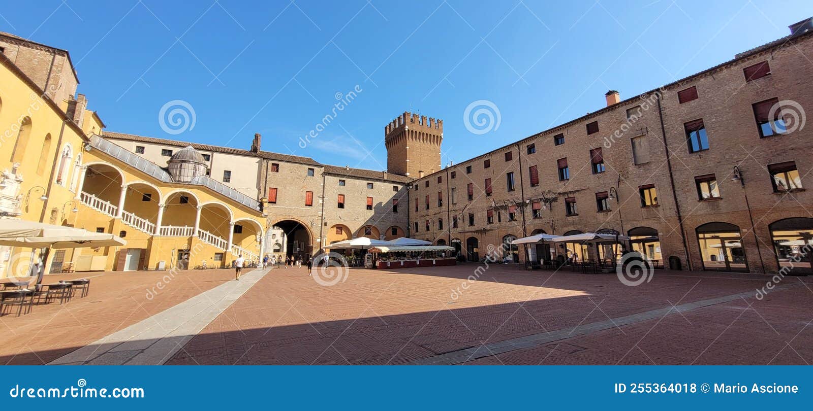 Ferrara, Italy. editorial stock photo. Image of emilia - 255364018