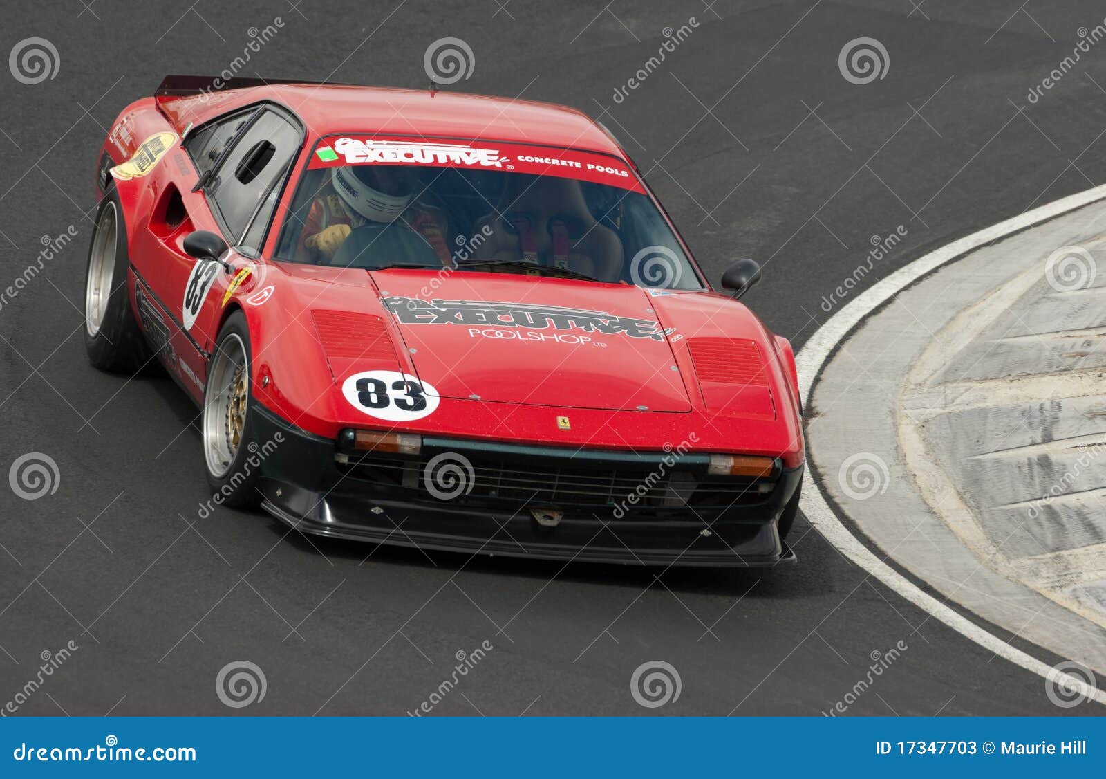 Ferrari 308GTB Racing Car at Speed Editorial Stock Photo - Image of ...