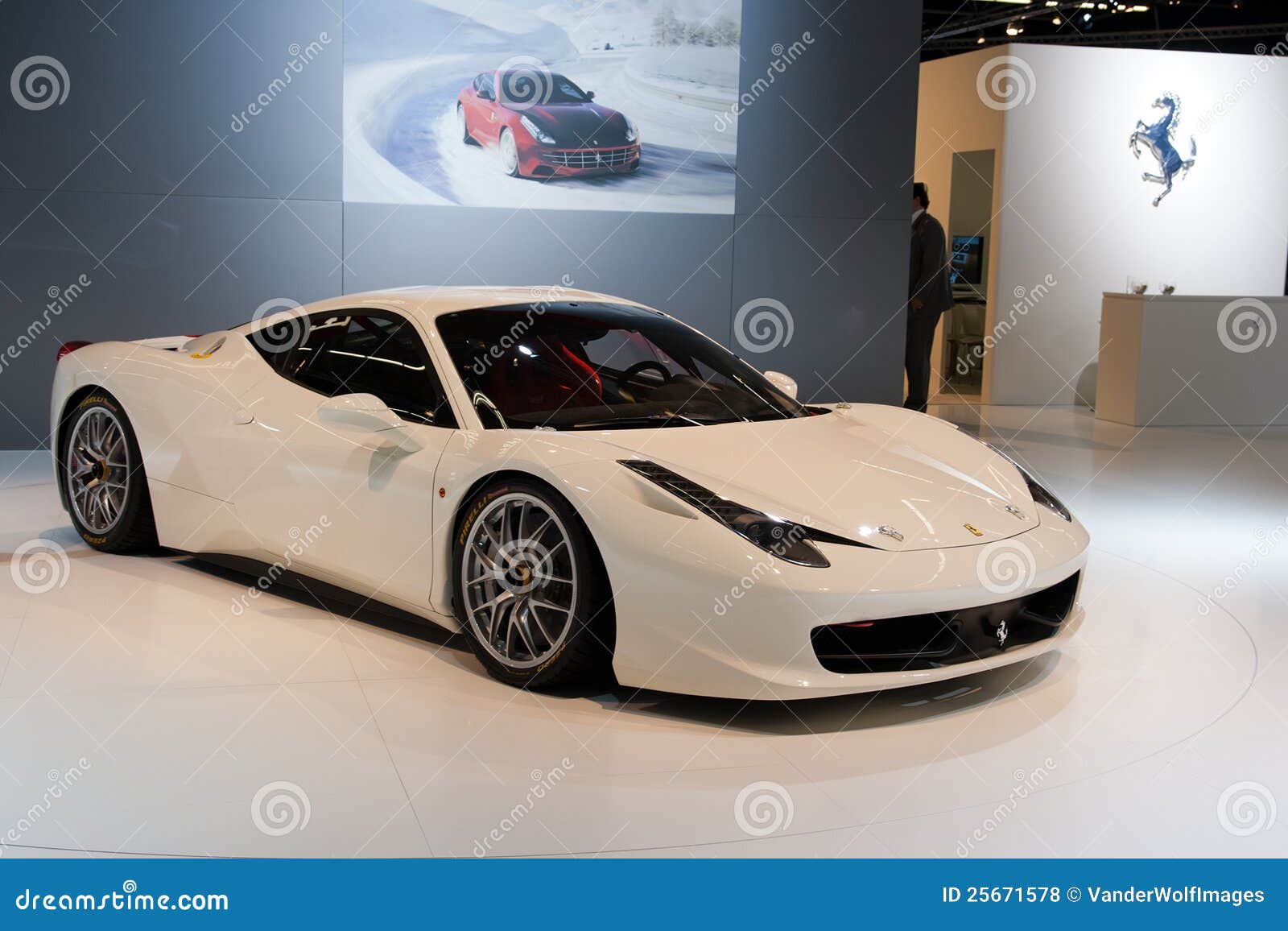 Ferrari 458 Challenge editorial stock photo. Image of motor - 25671578