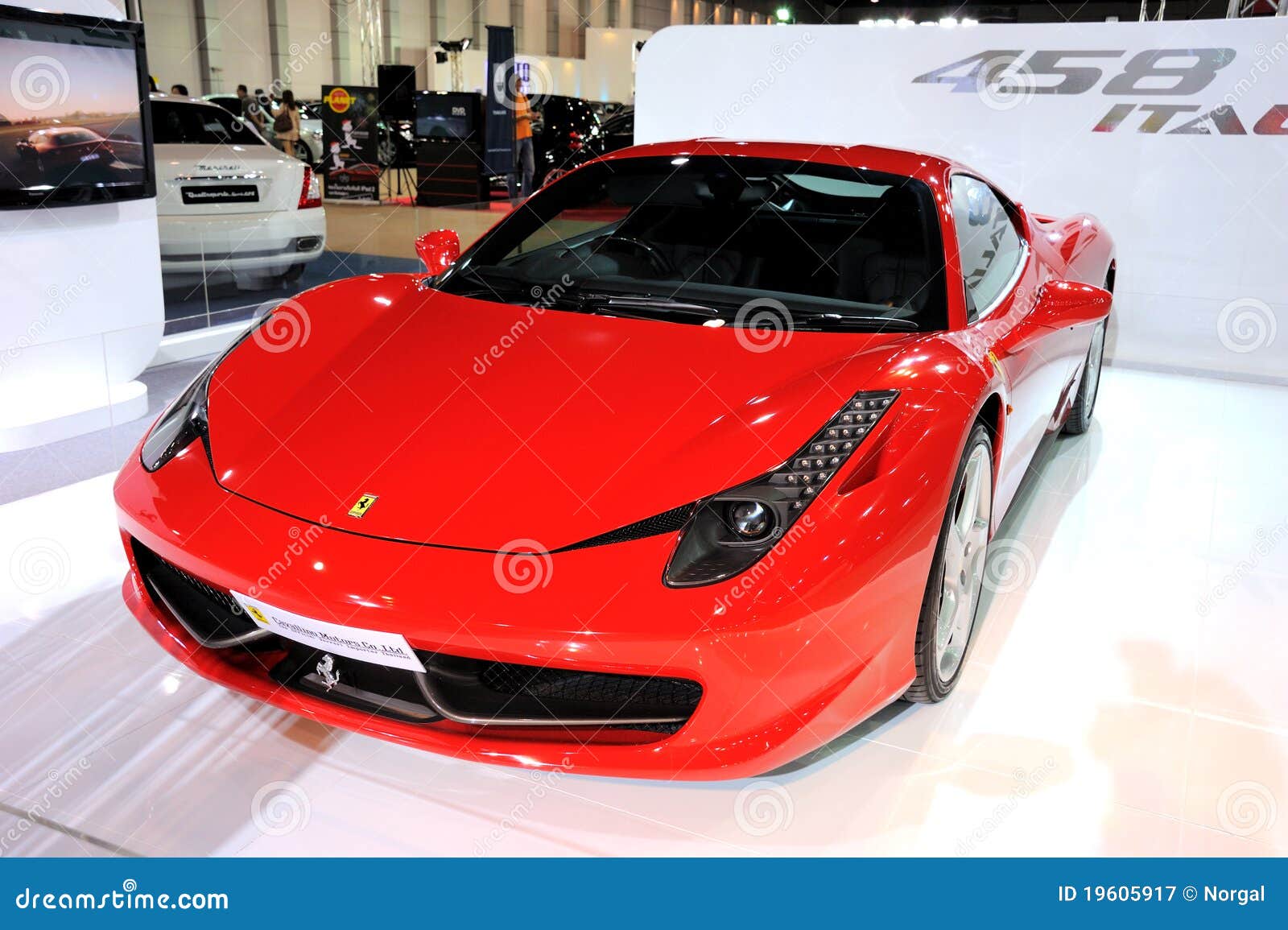 The Ferrari 458 Italia editorial photography. Image of exhibition ...