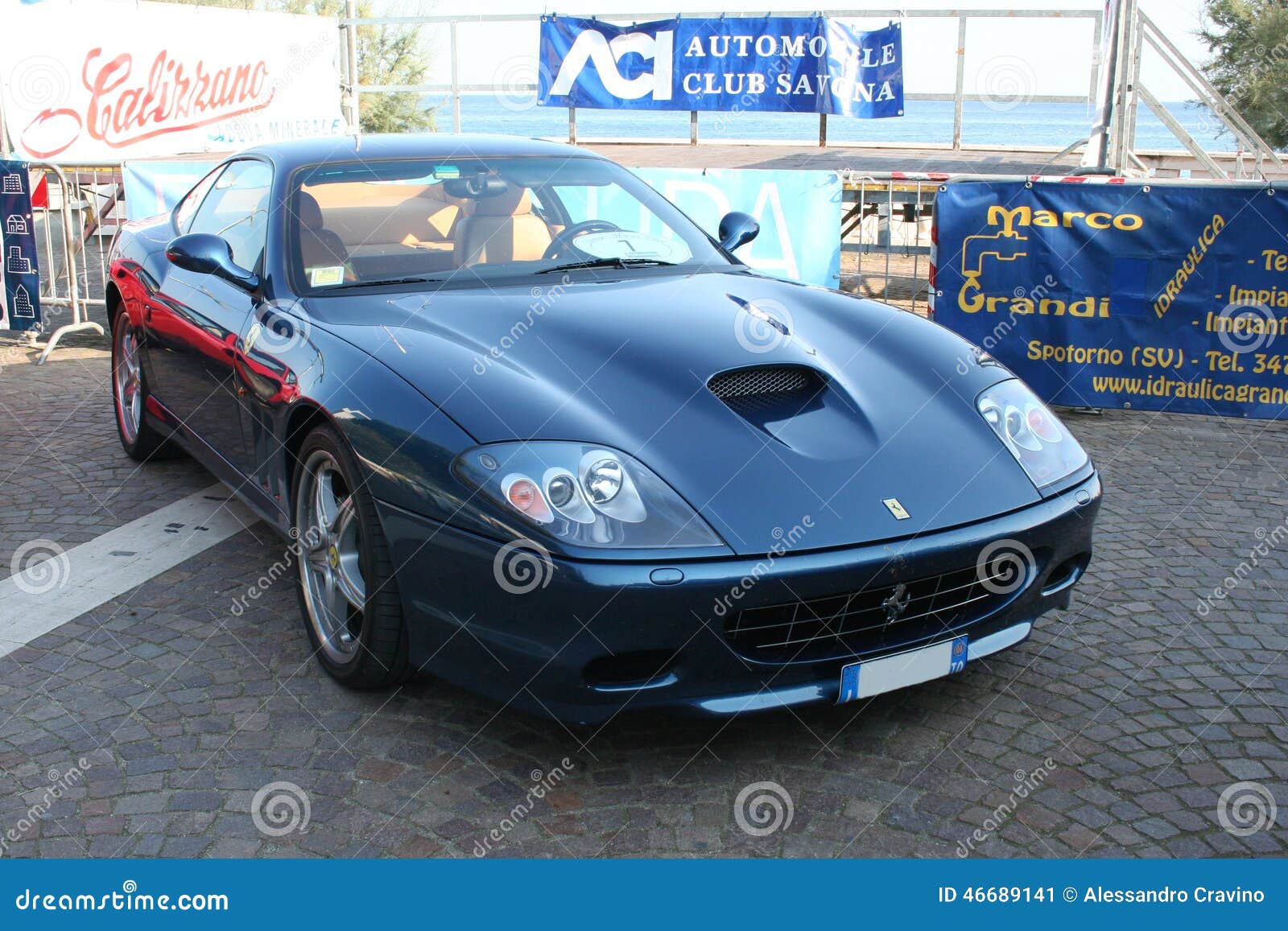 Ferrari blue editorial photo. Image of mythical, vehicle - 46689141
