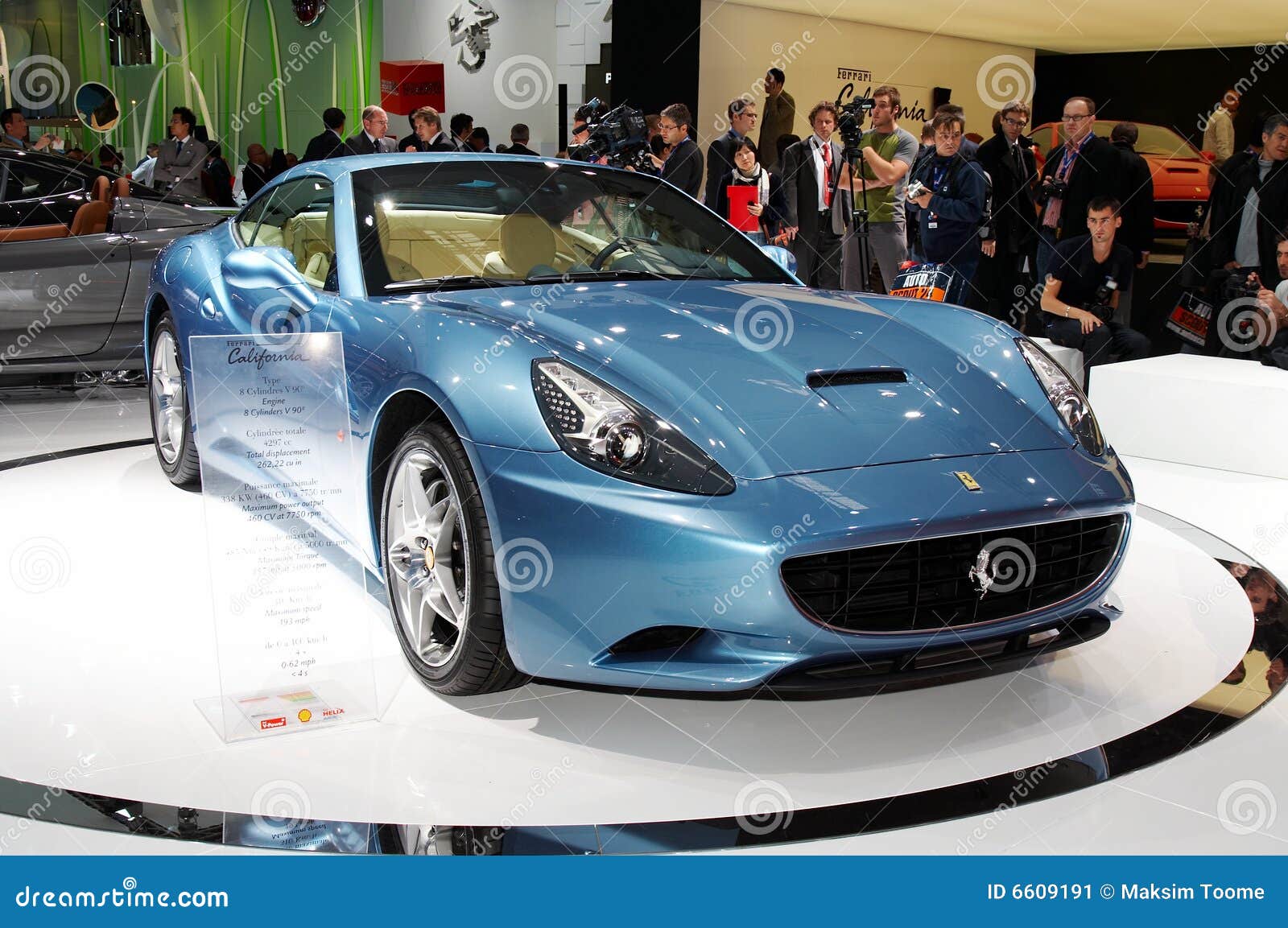 Ferrari California editorial photo. Image of automobile - 6609191