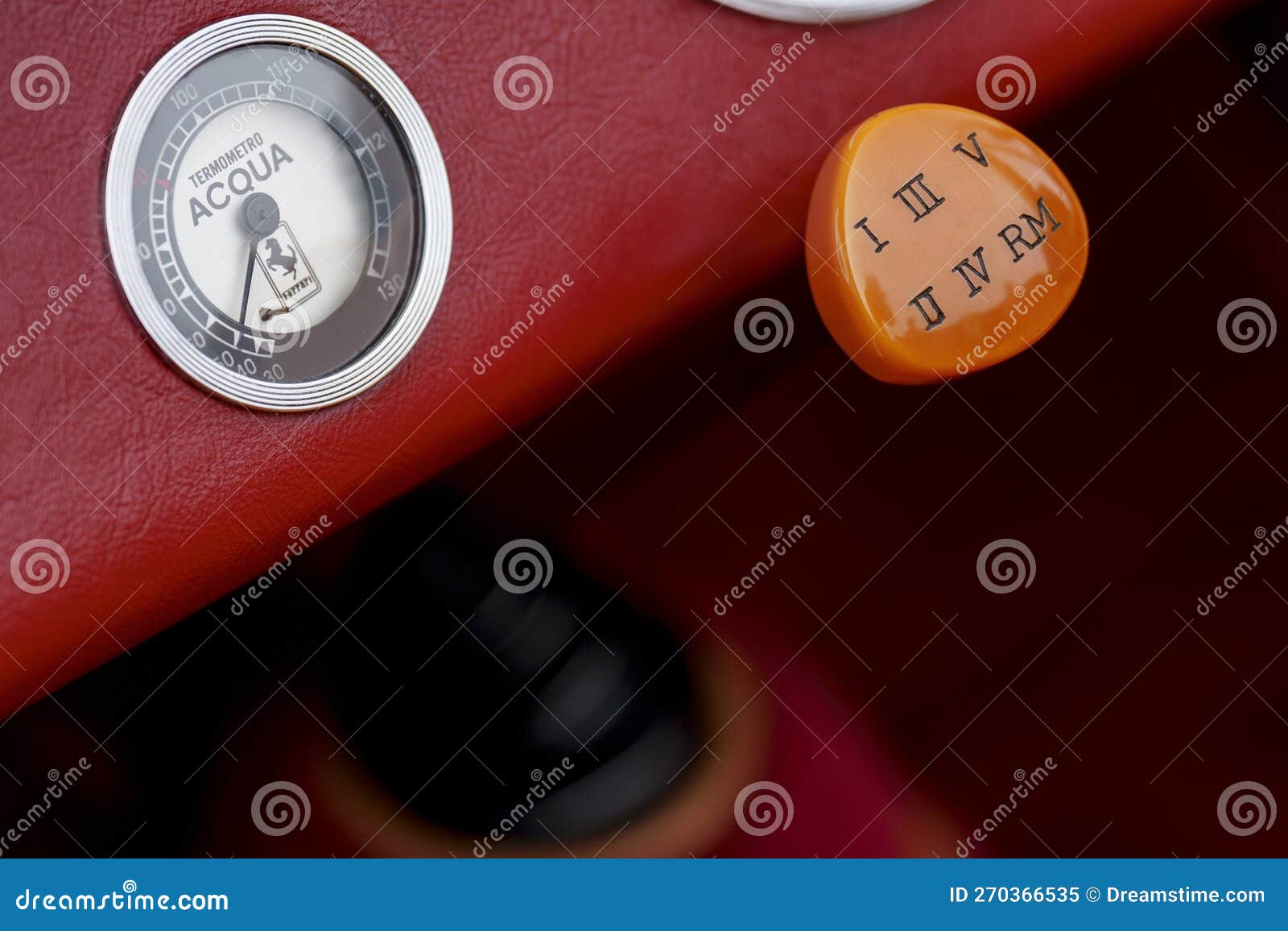 Ferrari Classic Gear Selector Editorial Image - Image of vehicle ...
