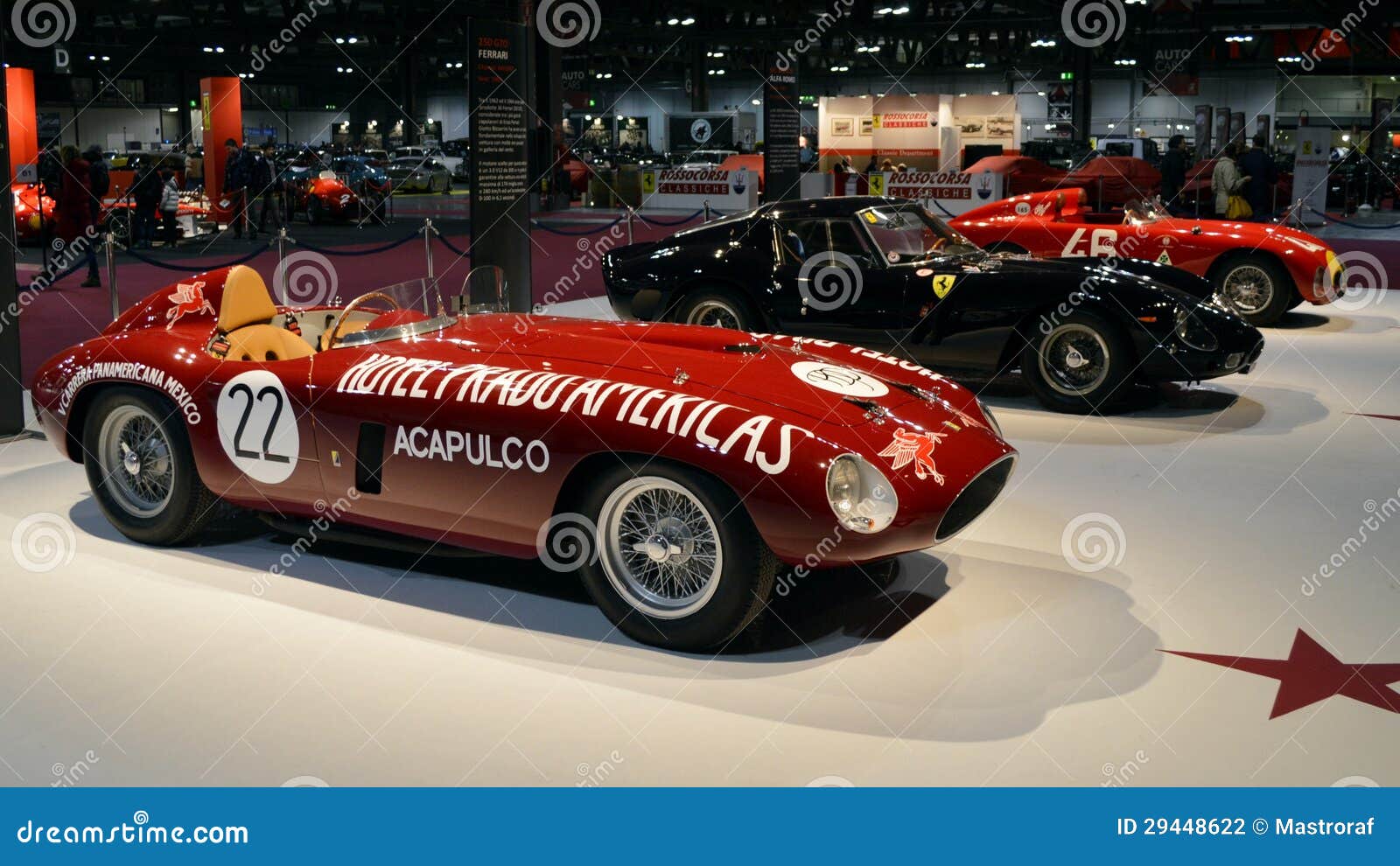 Ferrari collection editorial photography. Image of automotive - 29448622
