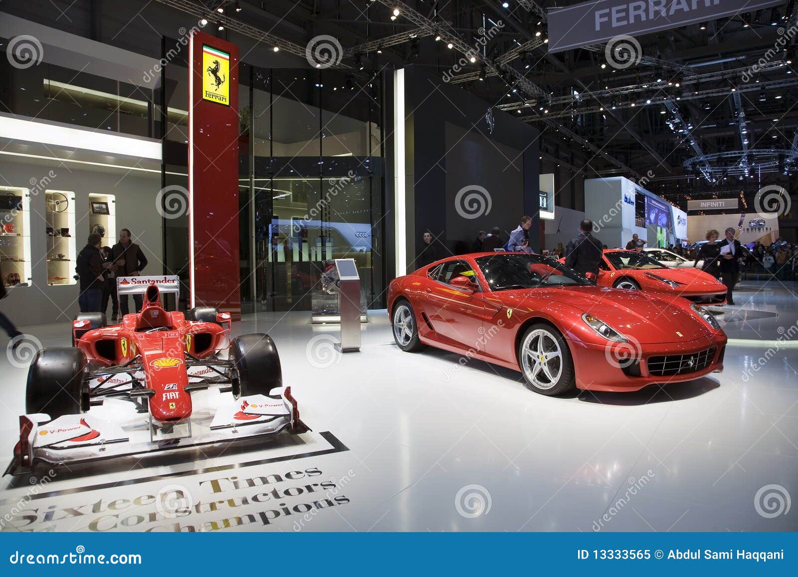 The Ferrari Display editorial image. Image of aggressive - 13333565